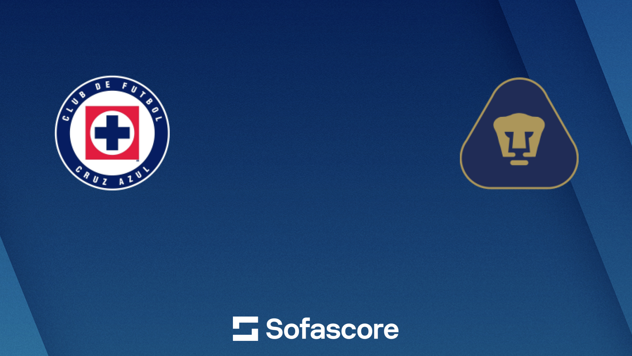 Cruz Azul vs Pumas UNAM live score, H2H and lineups | Sofascore