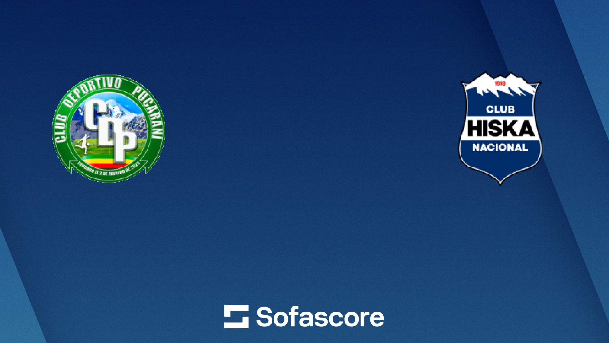 Club Deportivo Pucarani vs CDC Hiska Nacional live score, H2H and lineups | Sofascore