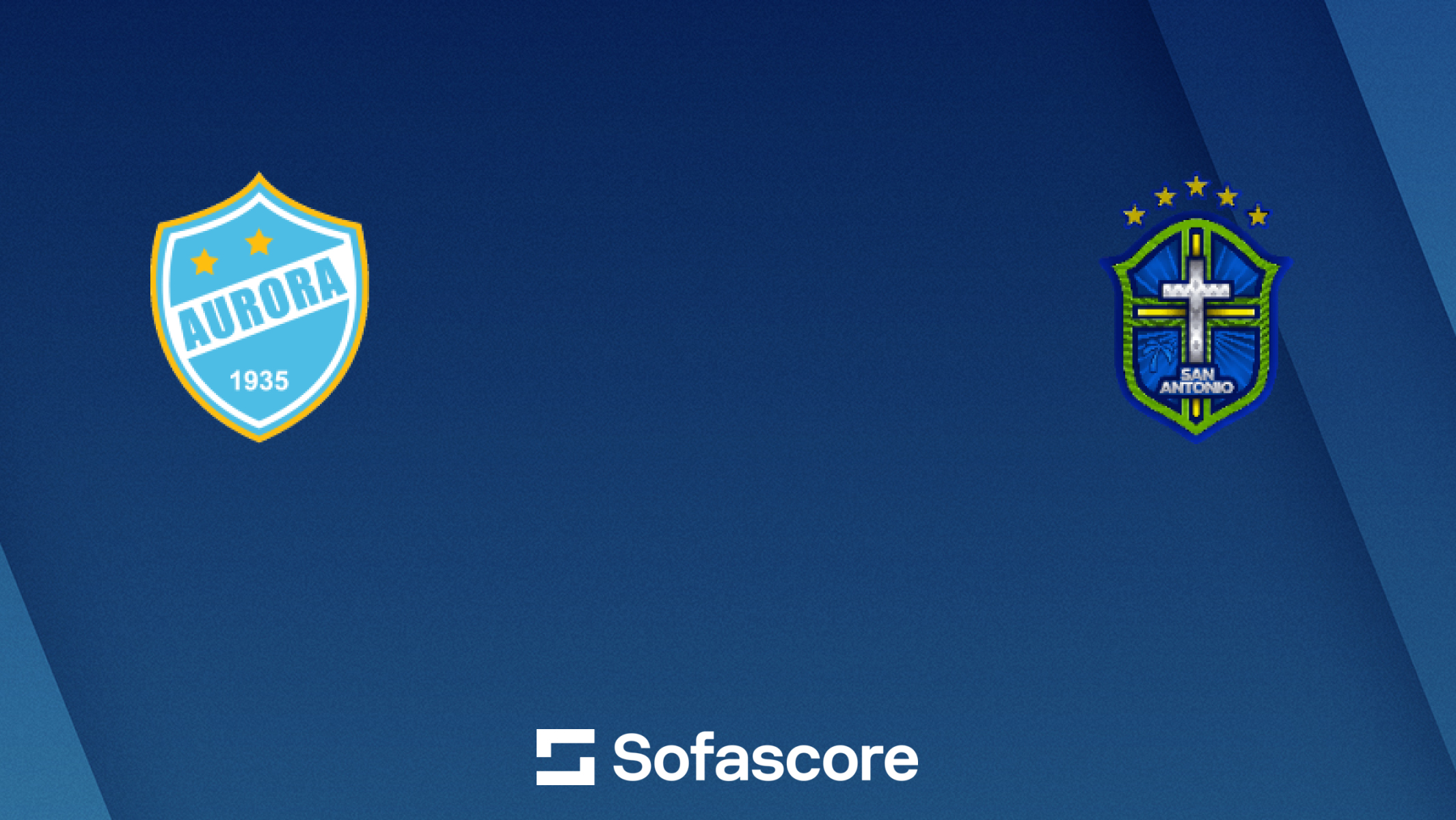 Club Aurora - San Antonio Bulo-Bulo rezultat v živo, H2H in postave | Sofascore
