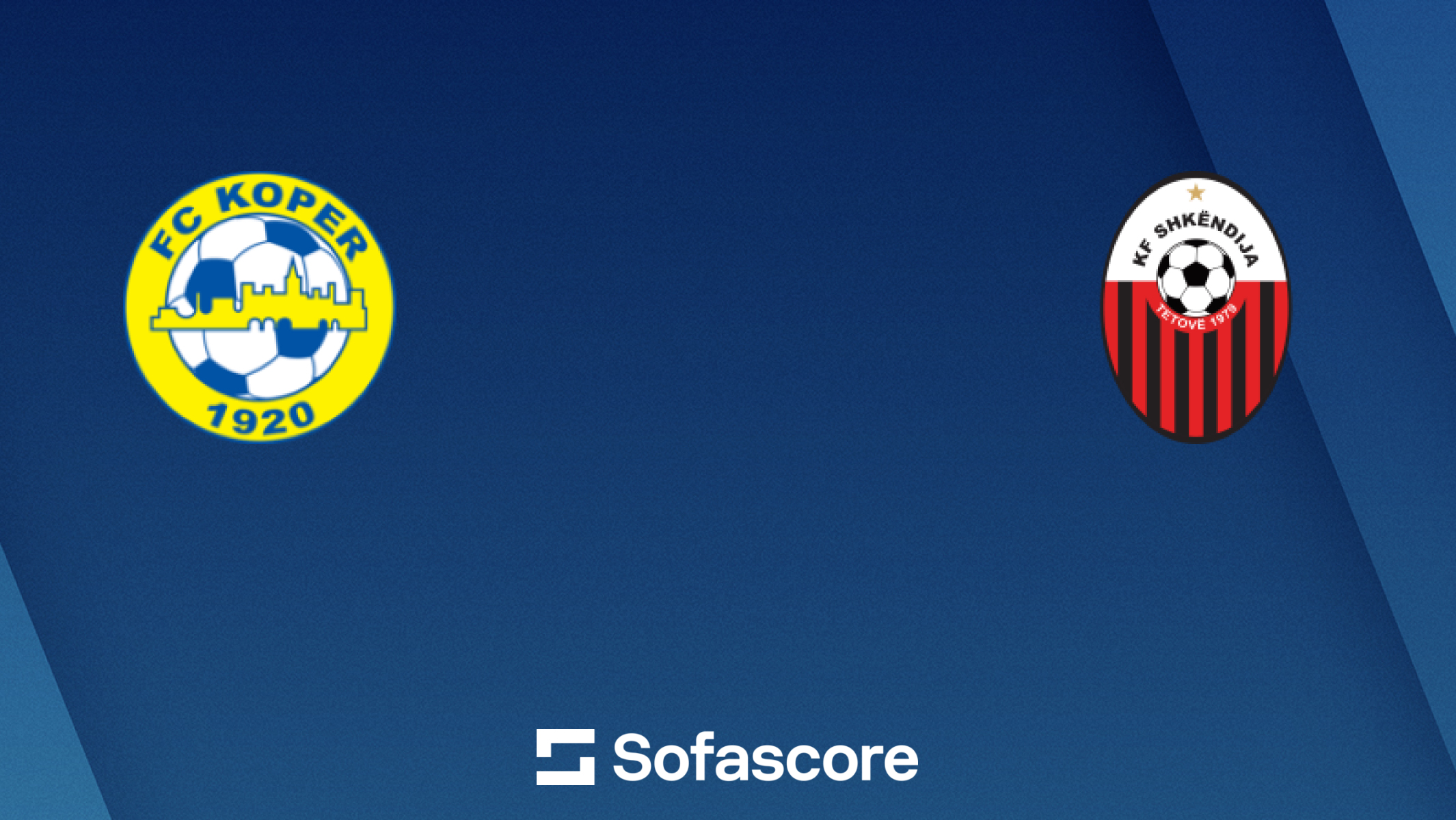 FC Koper vs KF Shkëndija live score, H2H and lineups | Sofascore