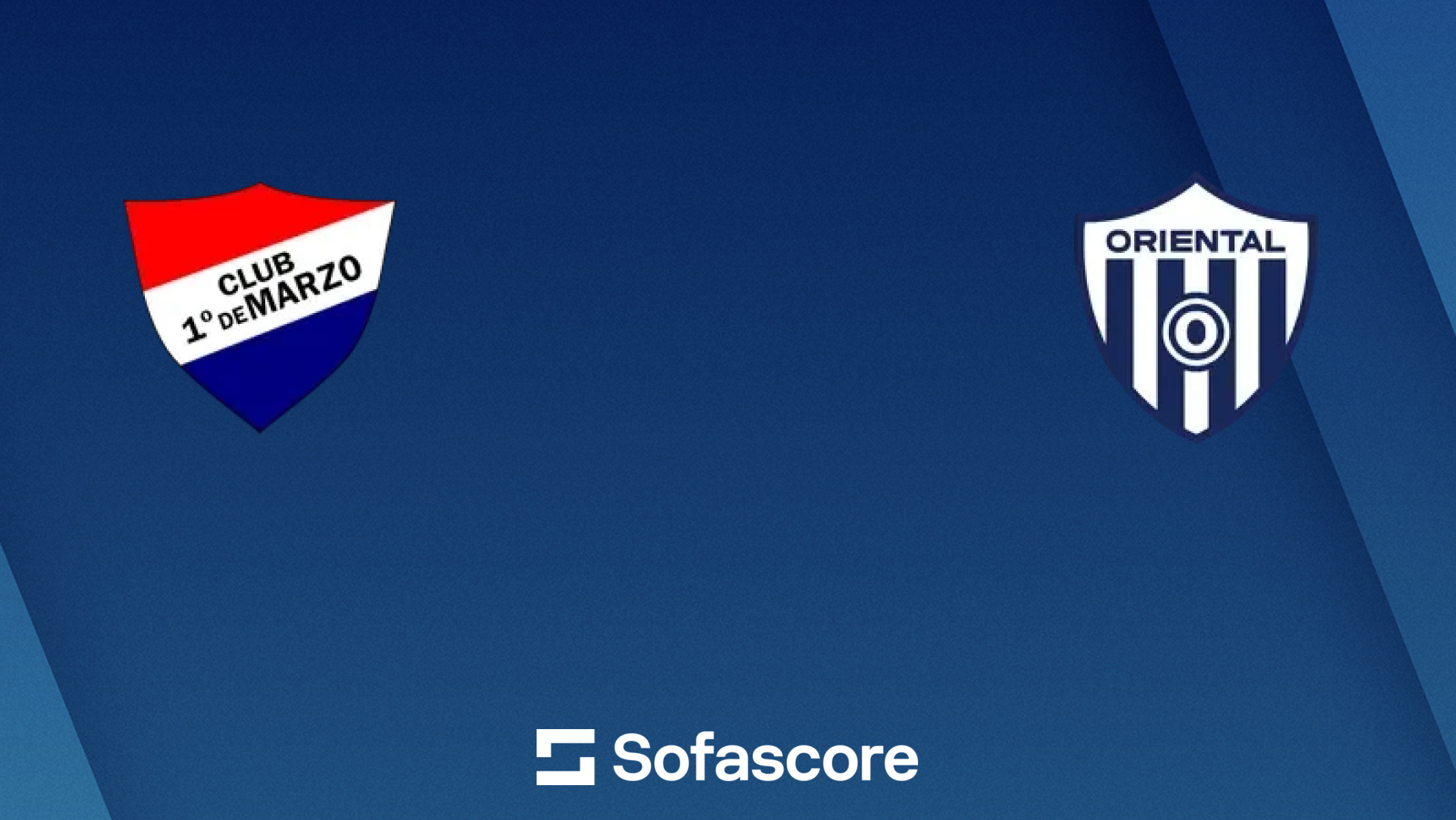 Club 1° de Marzo vs Club Oriental live score, H2H and lineups | Sofascore