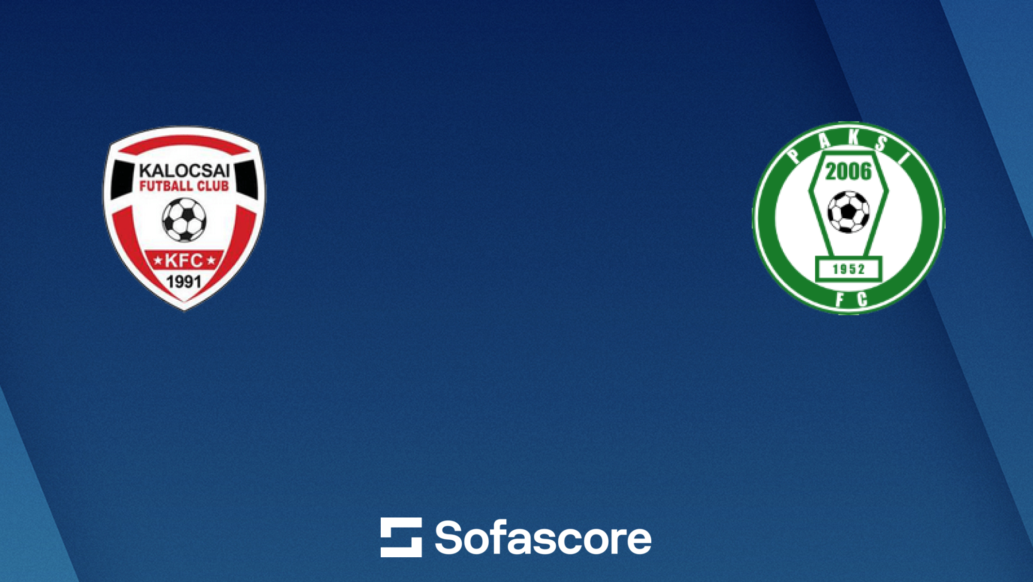 Kalocsai FC vs Paksi FC live score, H2H and lineups | Sofascore