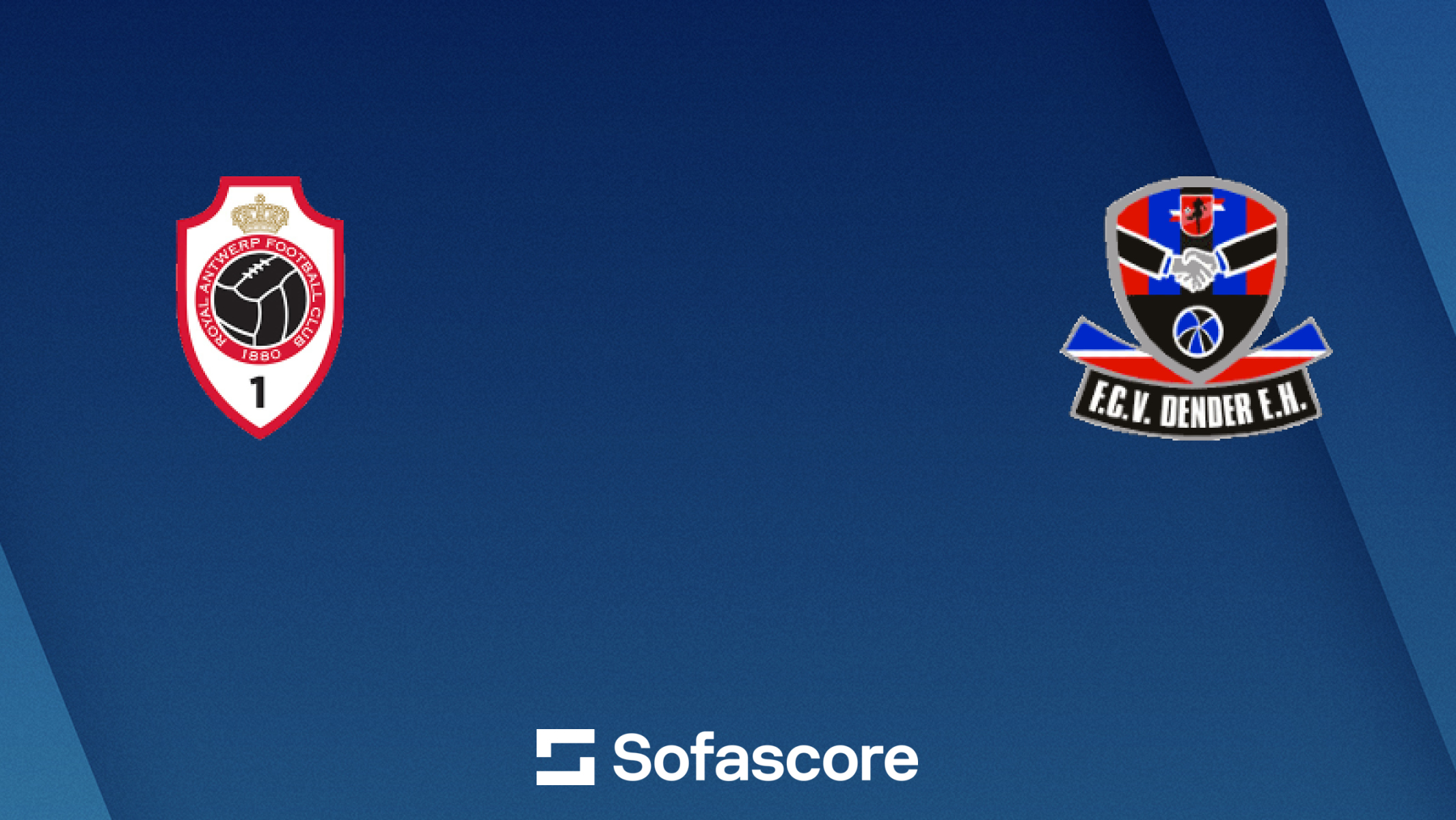 Royal Antwerp FC vs FCV Dender live score, H2H and lineups | Sofascore
