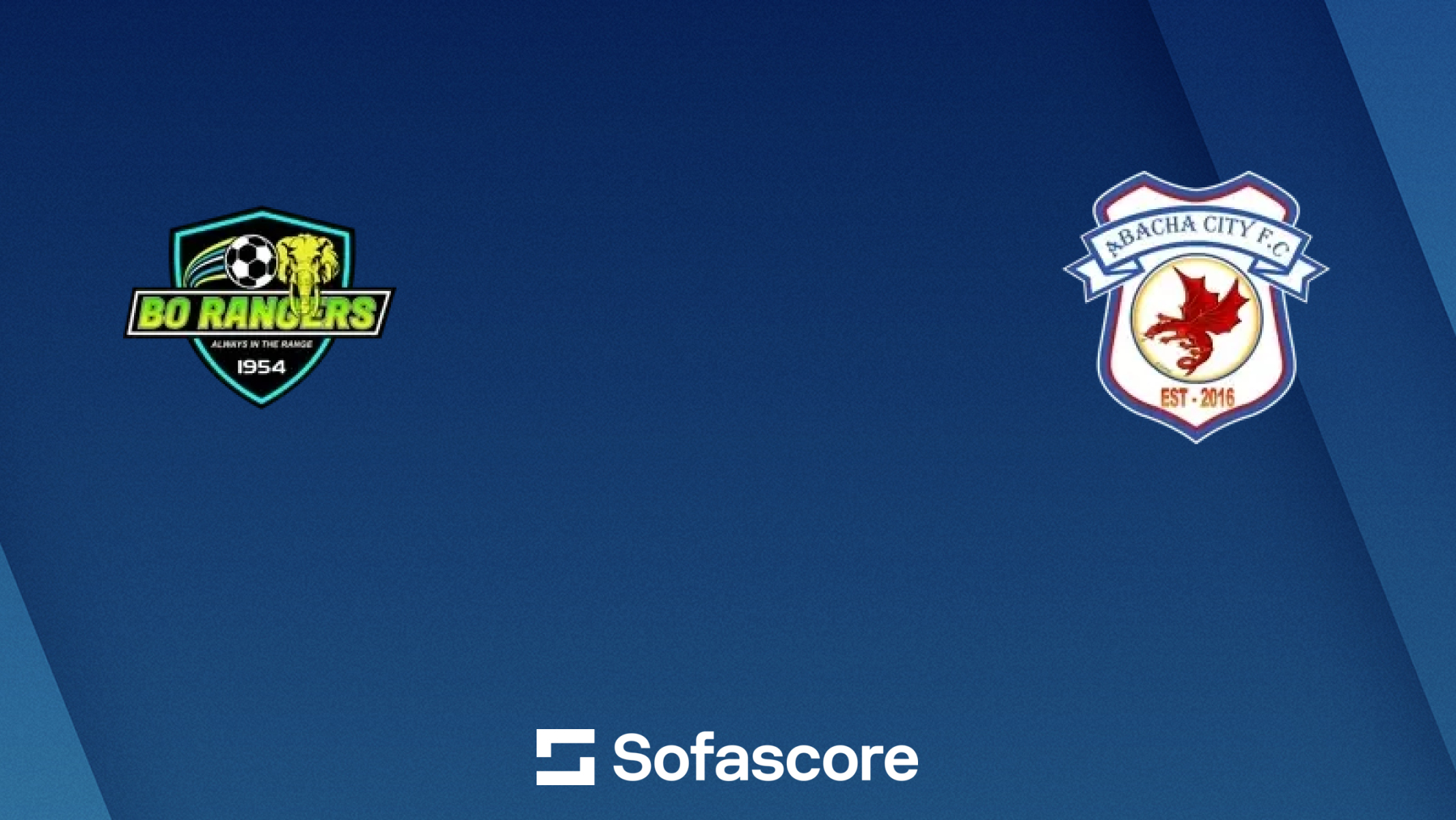 Bo Rangers FC vs Abacha City FC live score, H2H and lineups | Sofascore
