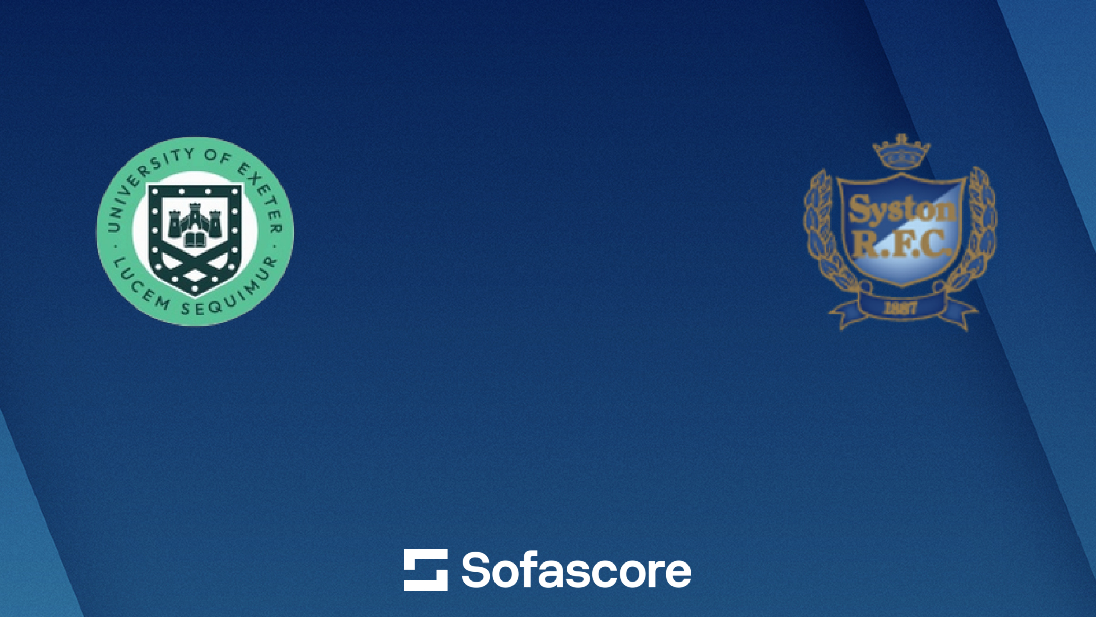 Exeter University Syston RFC live score and H2H results - Sofascore