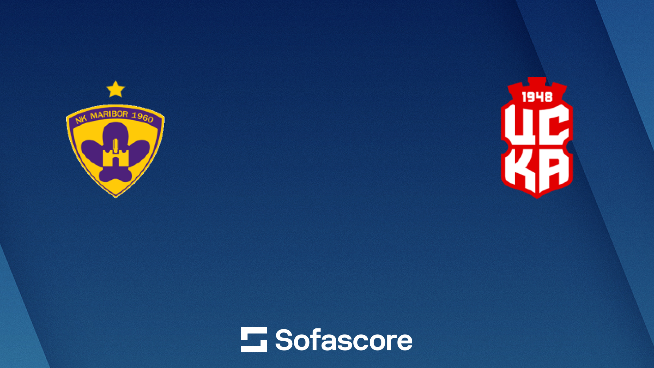 NK Maribor vs FC CSKA 1948 Sofia live score, H2H and lineups | Sofascore