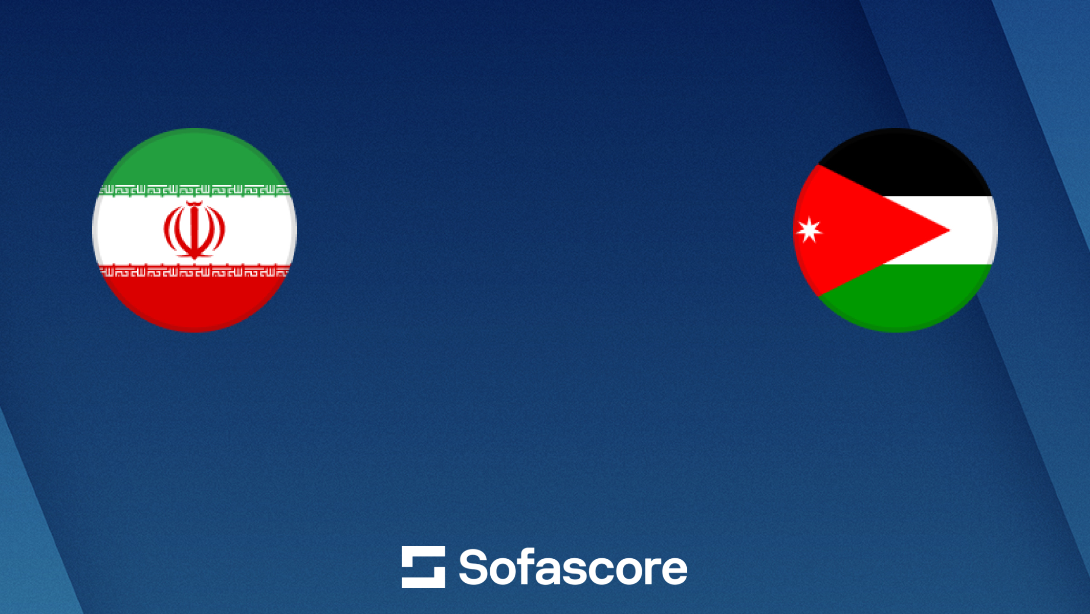 Iran vs Jordan live score, H2H and lineups | Sofascore