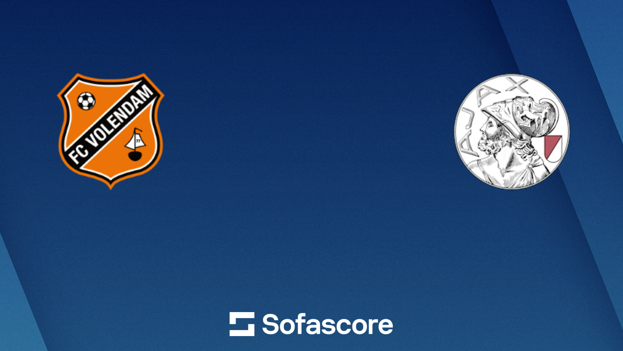 FC Volendam tegen AFC Ajax live uitslagen, H2H en opstellingen | Sofascore