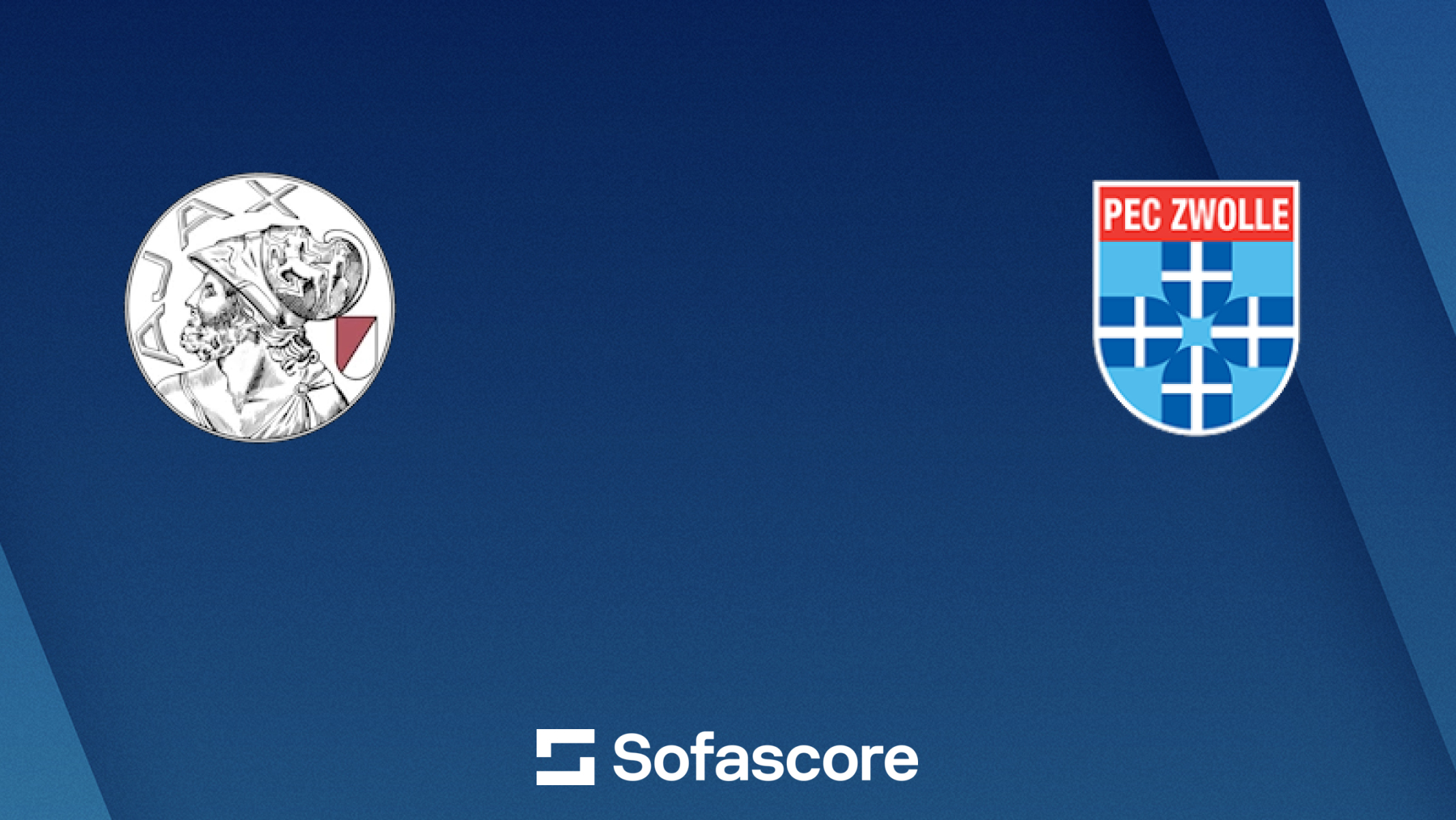 AFC Ajax vs PEC Zwolle live score, H2H and lineups | Sofascore