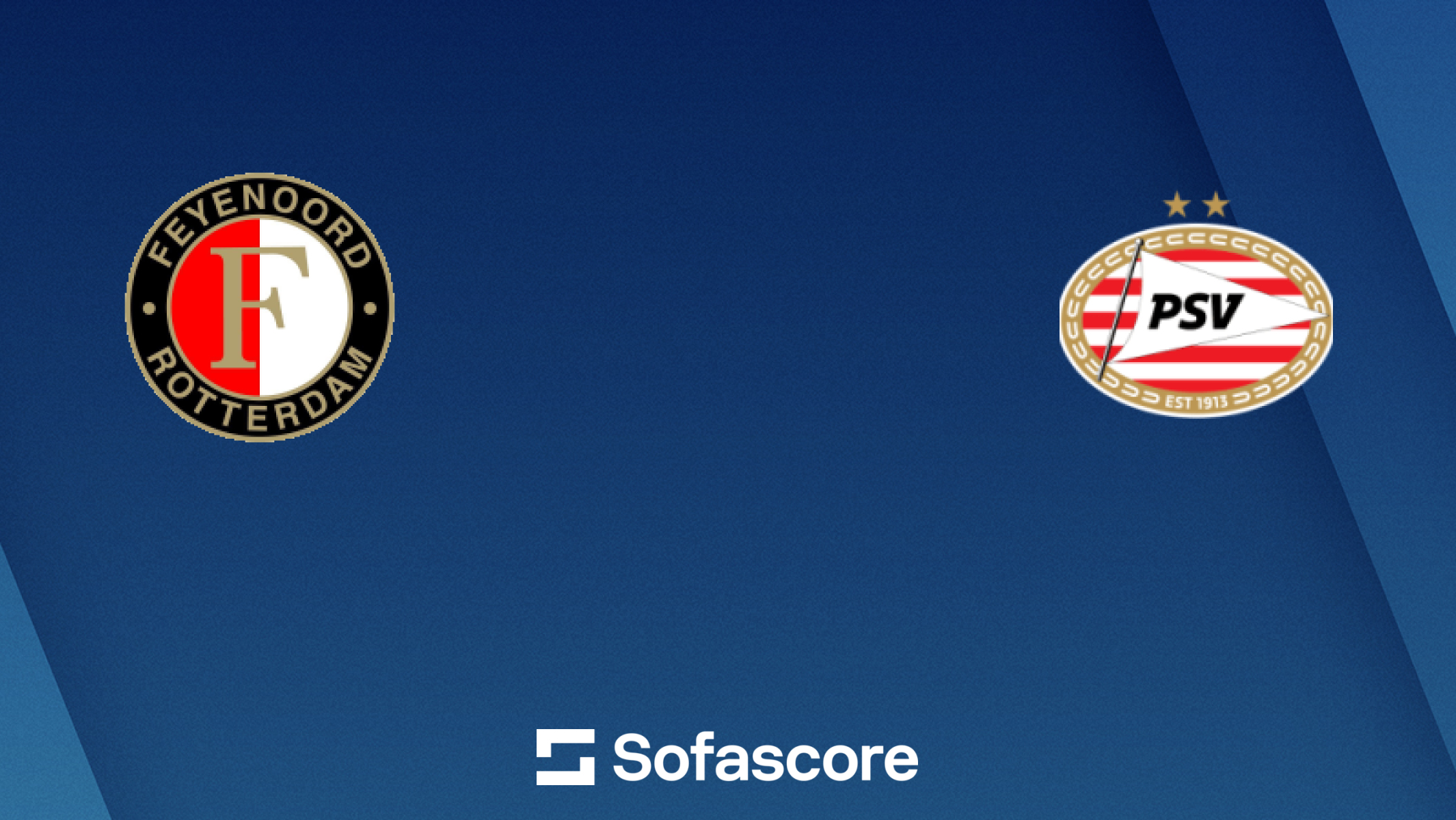 Feyenoord vs PSV Eindhoven live score, H2H and lineups | Sofascore