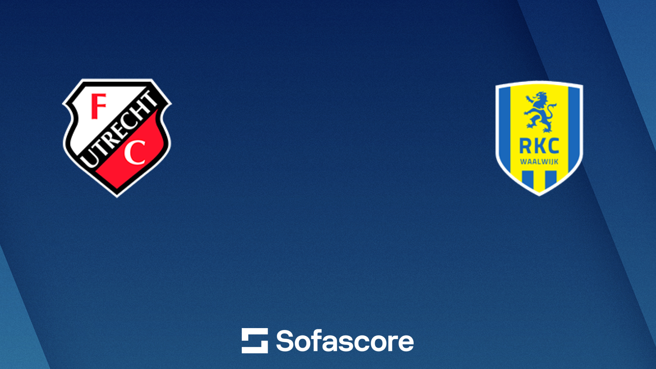 Jong FC Utrecht vs RKC Waalwijk live score, H2H and lineups | Sofascore