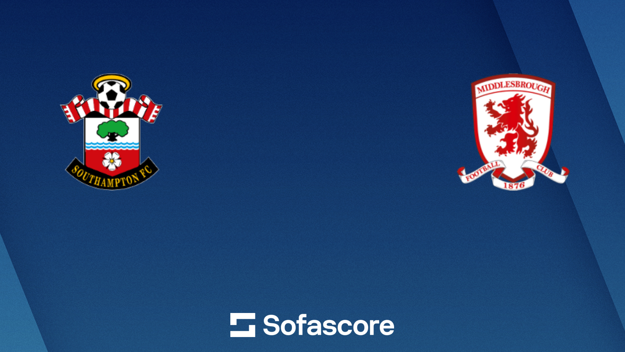 Southampton vs Middlesbrough live score, H2H and lineups | Sofascore