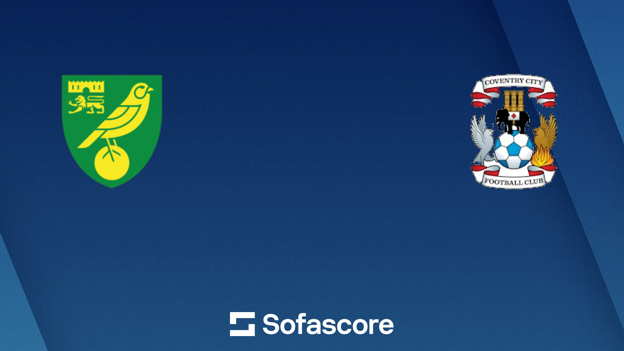 Norwich City vs Coventry City live score, H2H and lineups | Sofascore