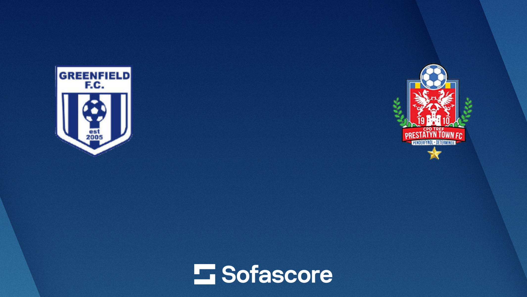 Greenfield FC vs Prestatyn Town live score, H2H and lineups | Sofascore