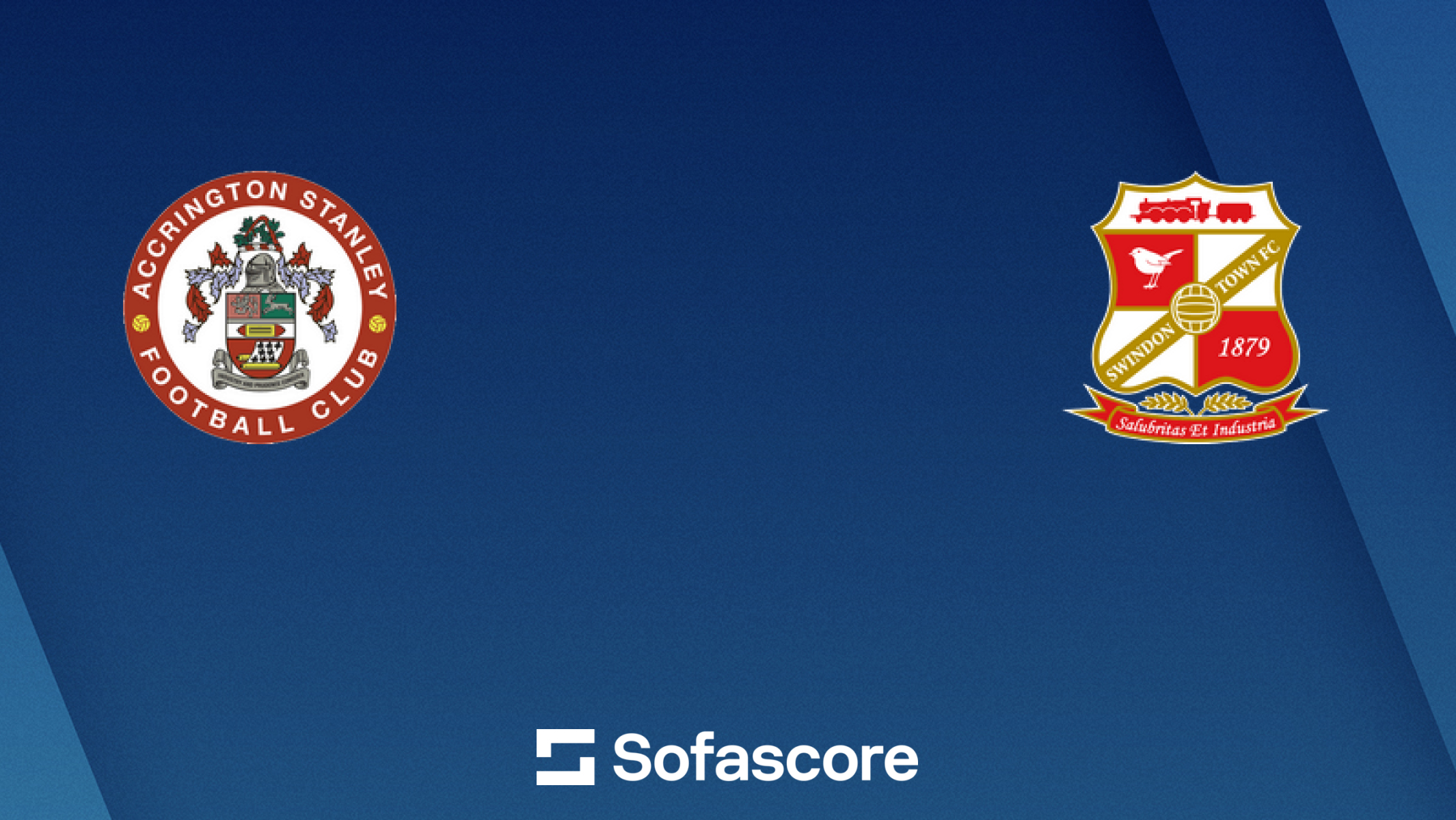 Accrington Stanley vs Swindon Town live score, H2H and lineups | Sofascore