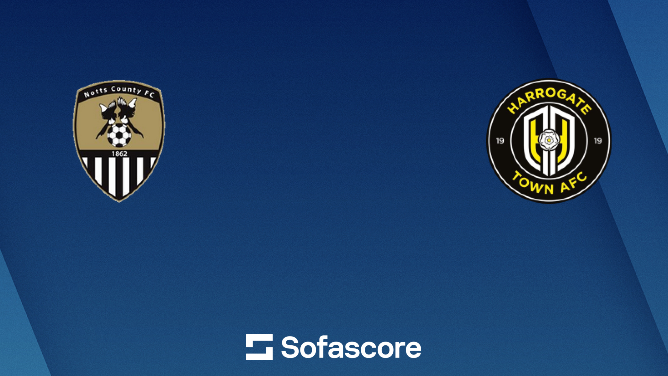 Notts County vs Harrogate Town live score, H2H and lineups | Sofascore