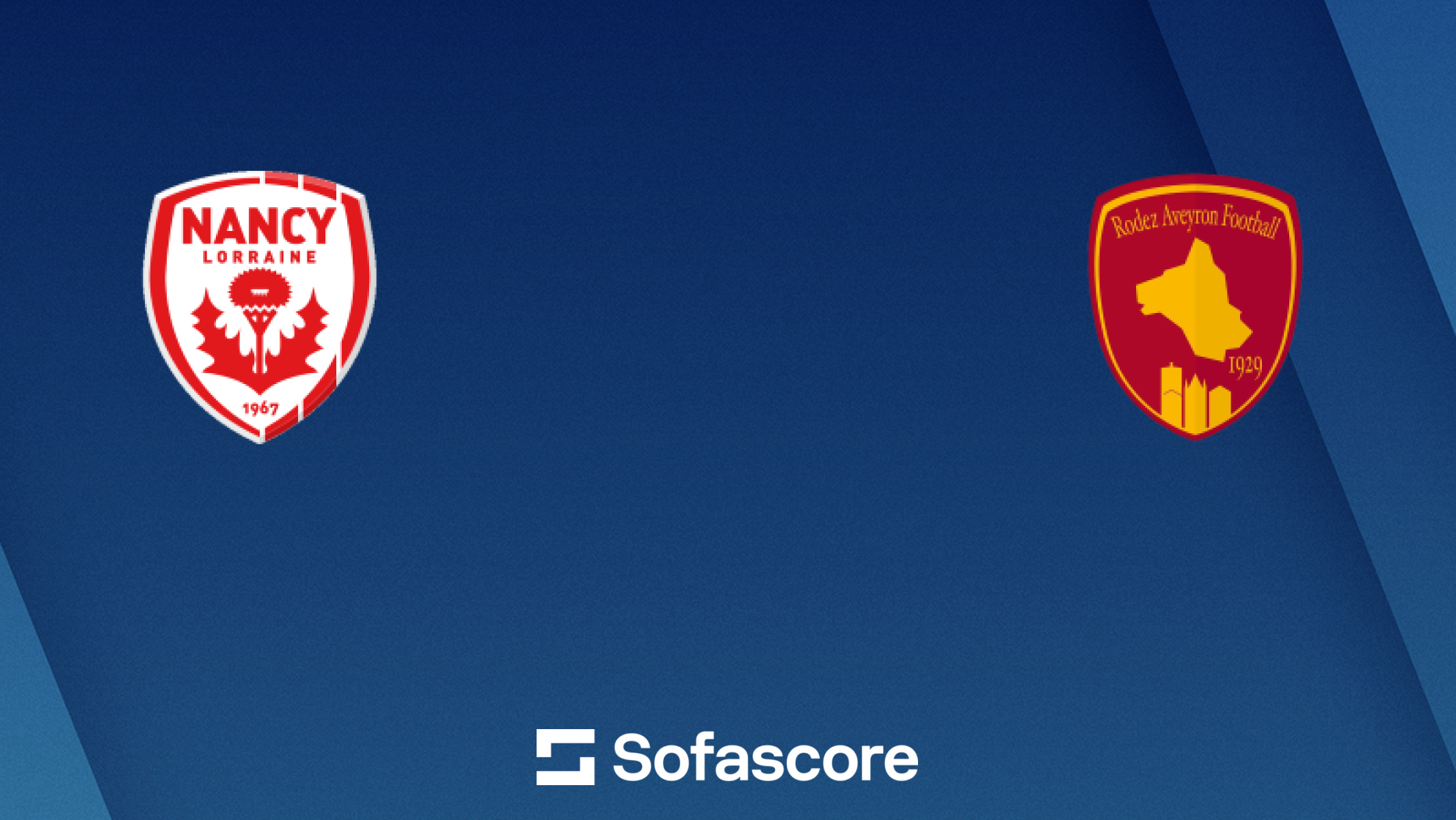Nancy vs Rodez AF live score, H2H and lineups | Sofascore