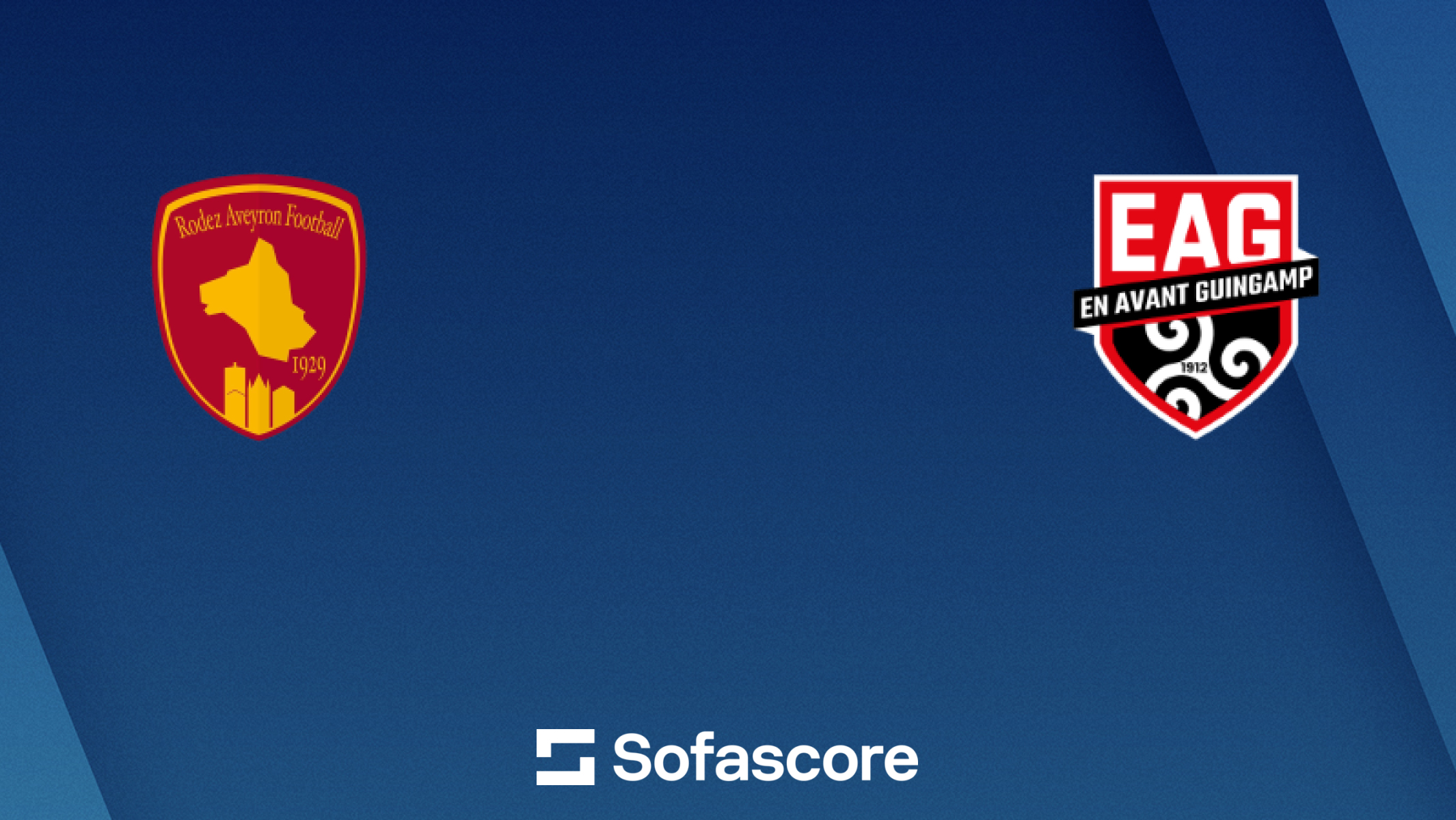 Rodez AF vs Guingamp live score, H2H and lineups | Sofascore