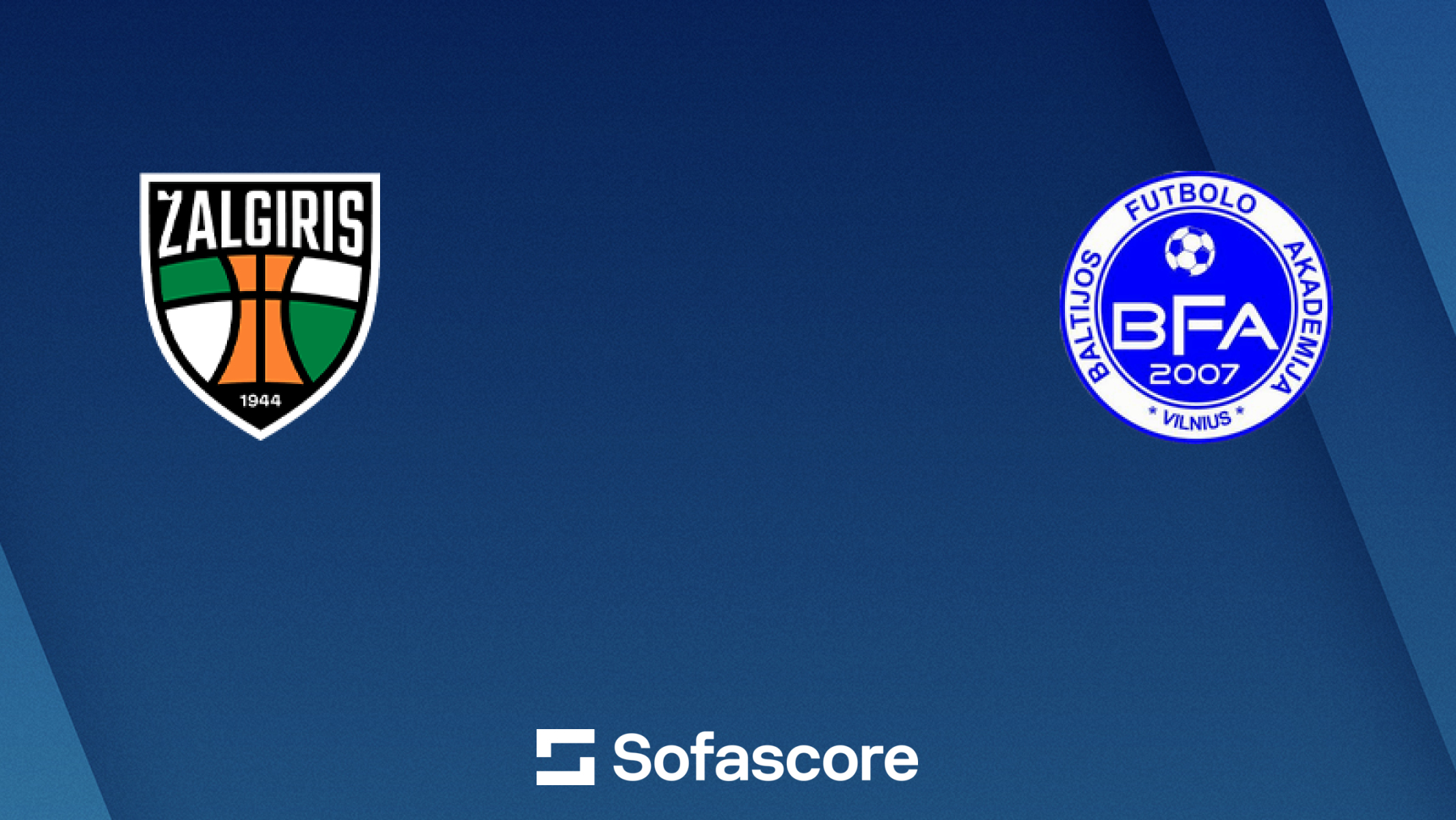 FK Kauno Zalgiris B vs Baltijos Futbolo Akademija live score, H2H and ...