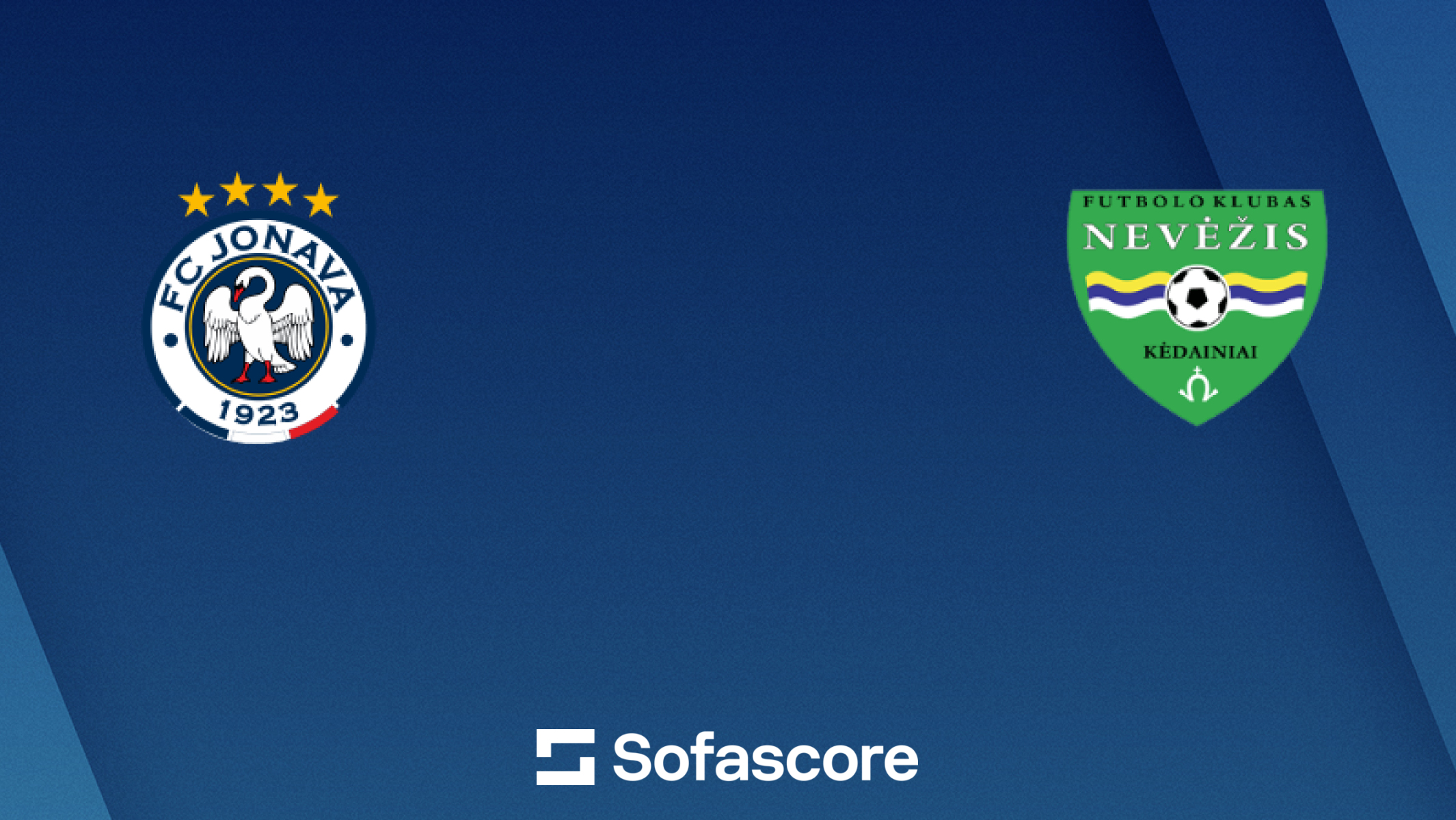 FK Jonava vs FK Nevėžis Kėdainiai live score, H2H and lineups | Sofascore