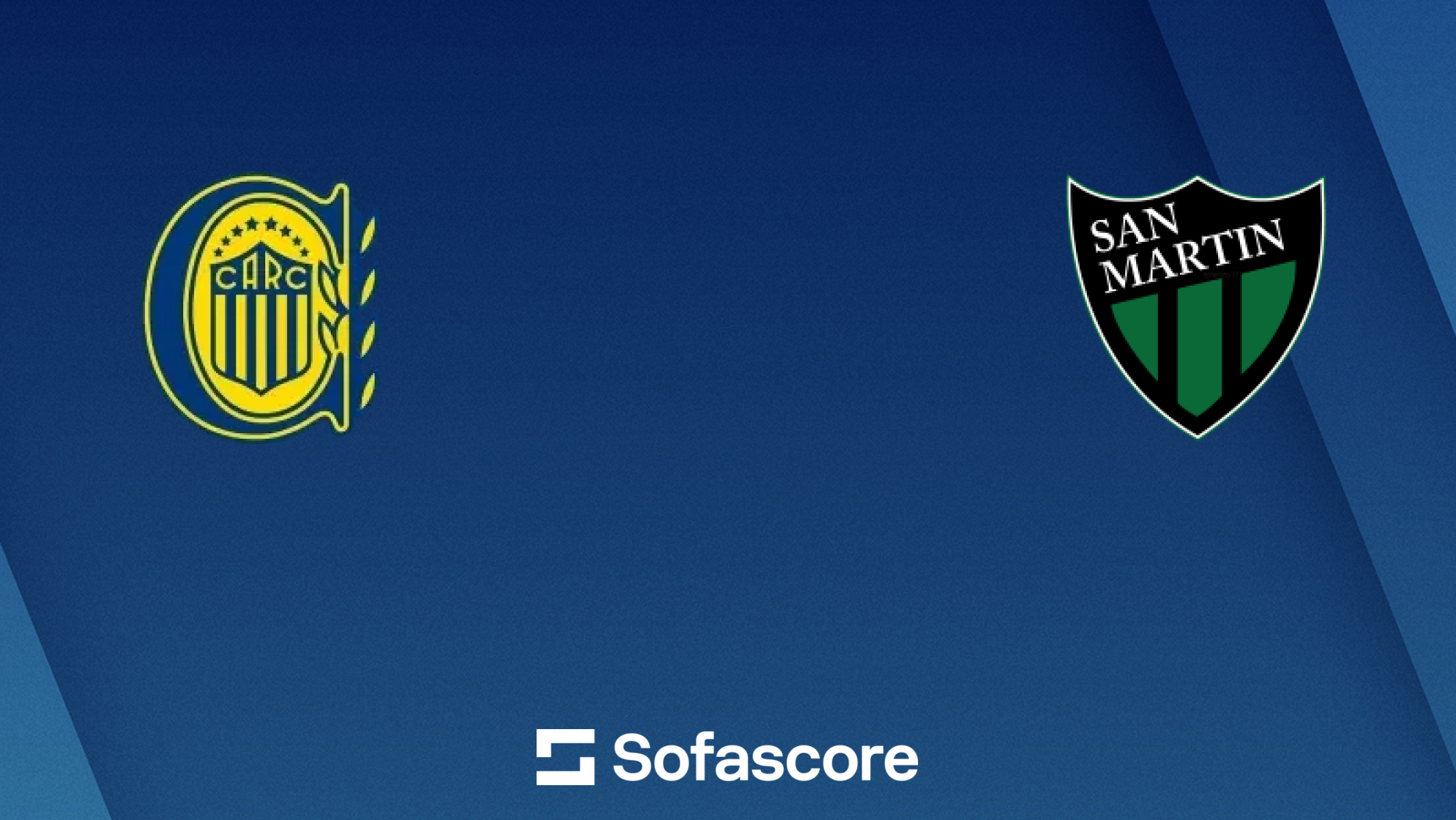 Rosario Central - San Martín de San Juan en vivo, resultados H2H ...