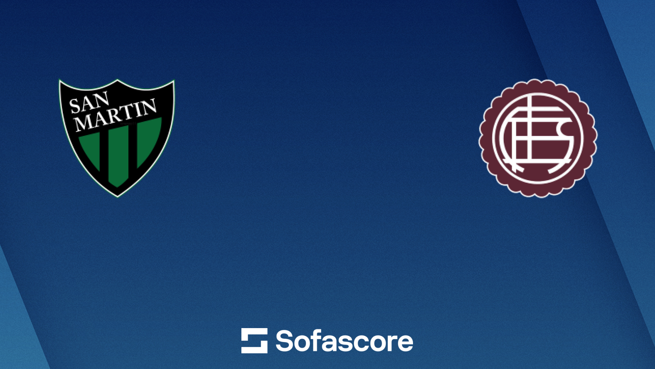 San Martín de San Juan vs CA Lanús live score, H2H and lineups | Sofascore