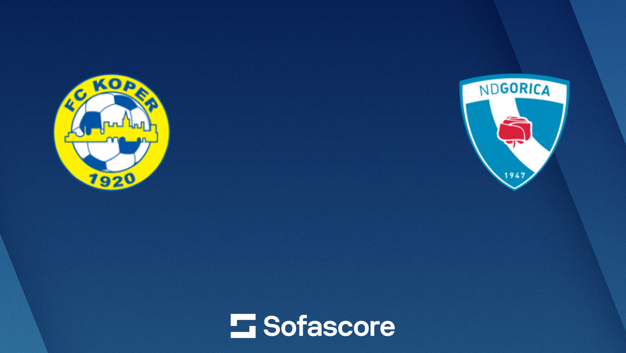 FC Koper vs ND Gorica live score, H2H and lineups | Sofascore