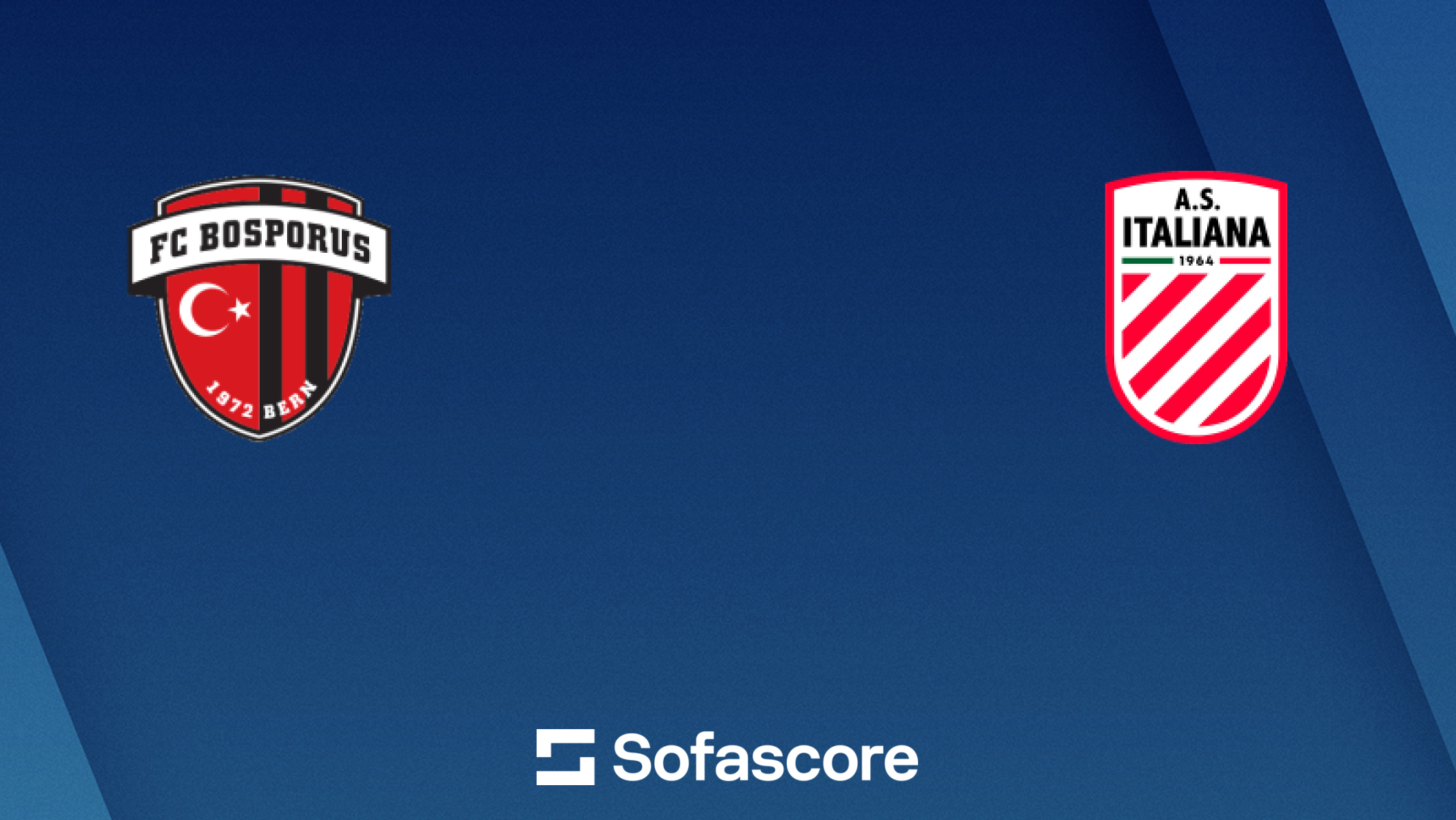 FC Bosporus vs AS Italiana Bern live score, H2H and lineups | Sofascore