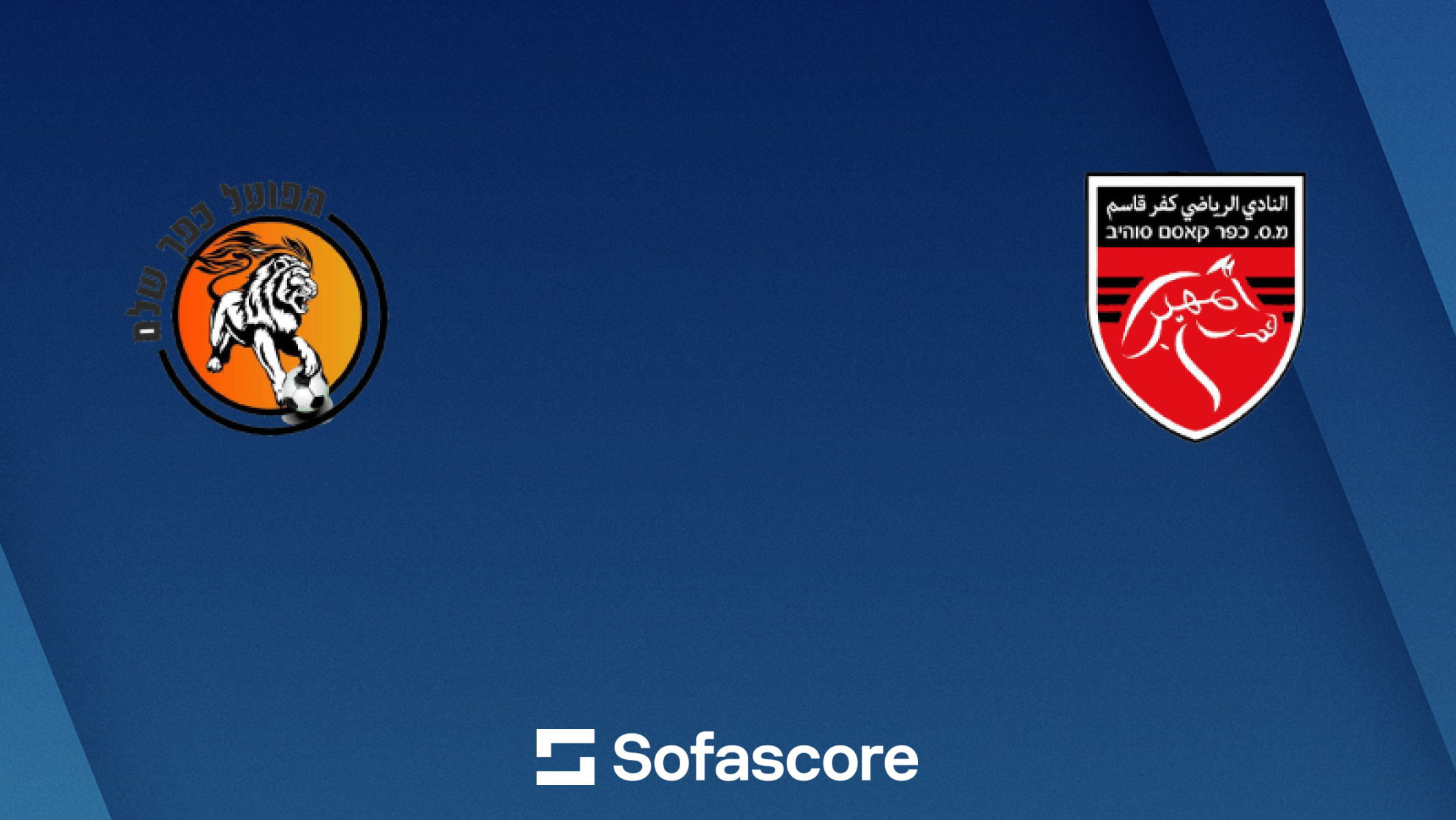 Hapoel Kfar Shelem vs MS Kfar Qasem live score, H2H and lineups | Sofascore