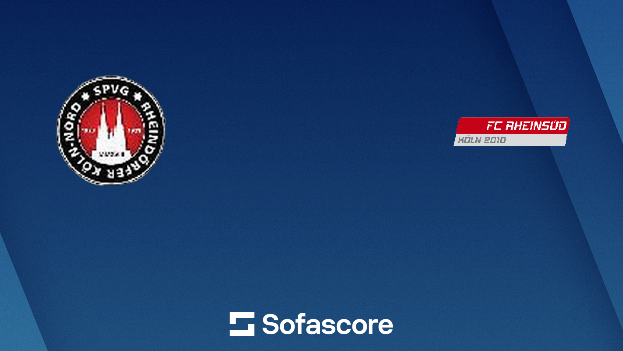 Rheindörfer Nord - FC Rheinsüd Köln Live ticker, H2H und Aufstellungen ...