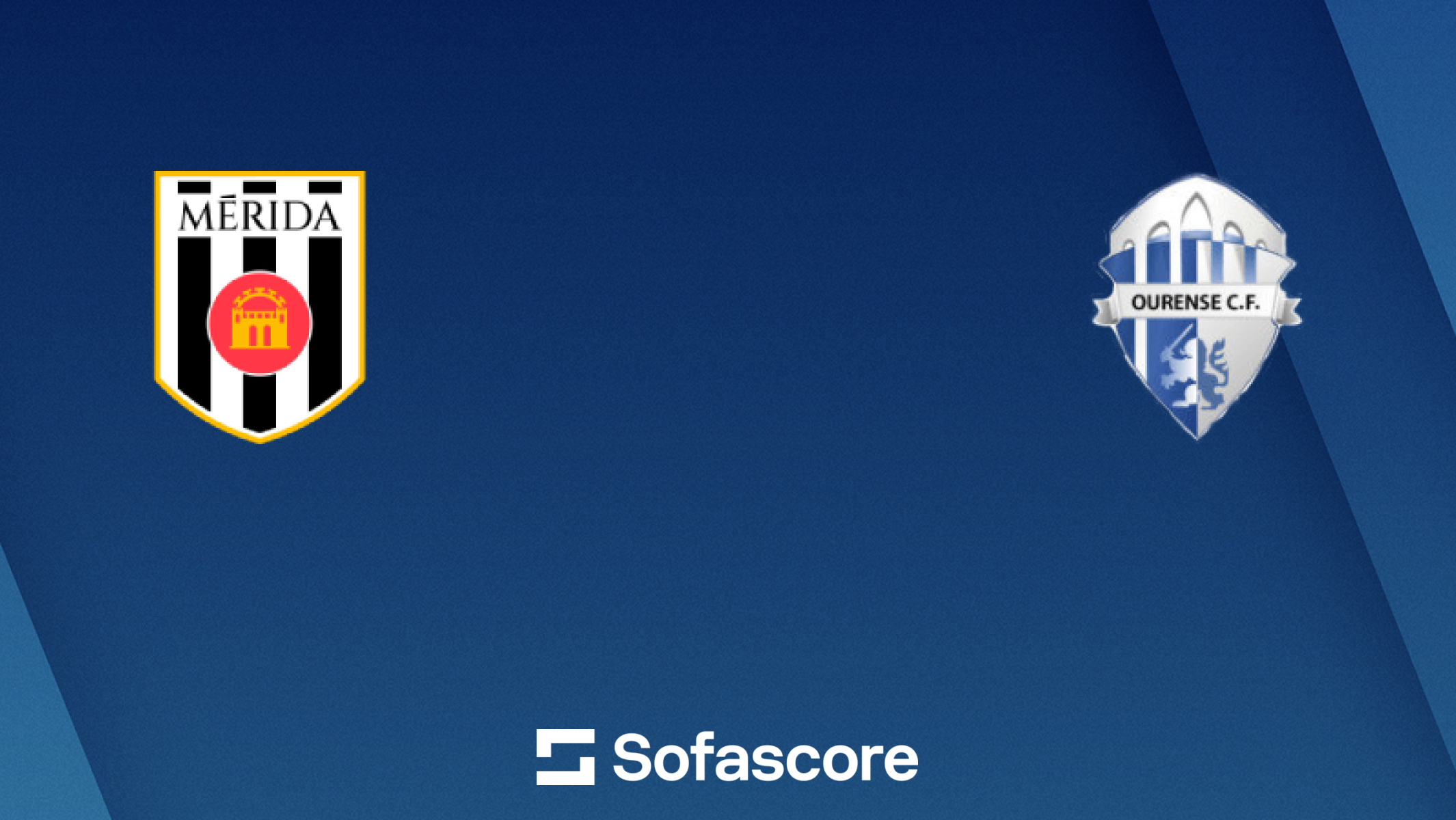 Mérida AD vs Ourense CF live score, H2H and lineups | Sofascore