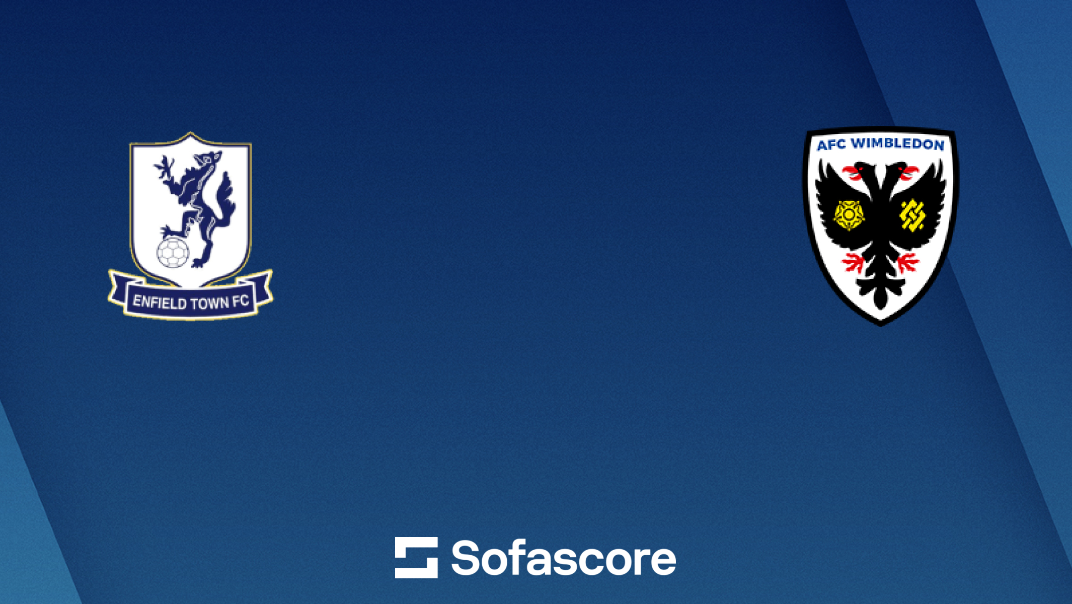 Enfield Town vs AFC Wimbledon live score, H2H and lineups | Sofascore
