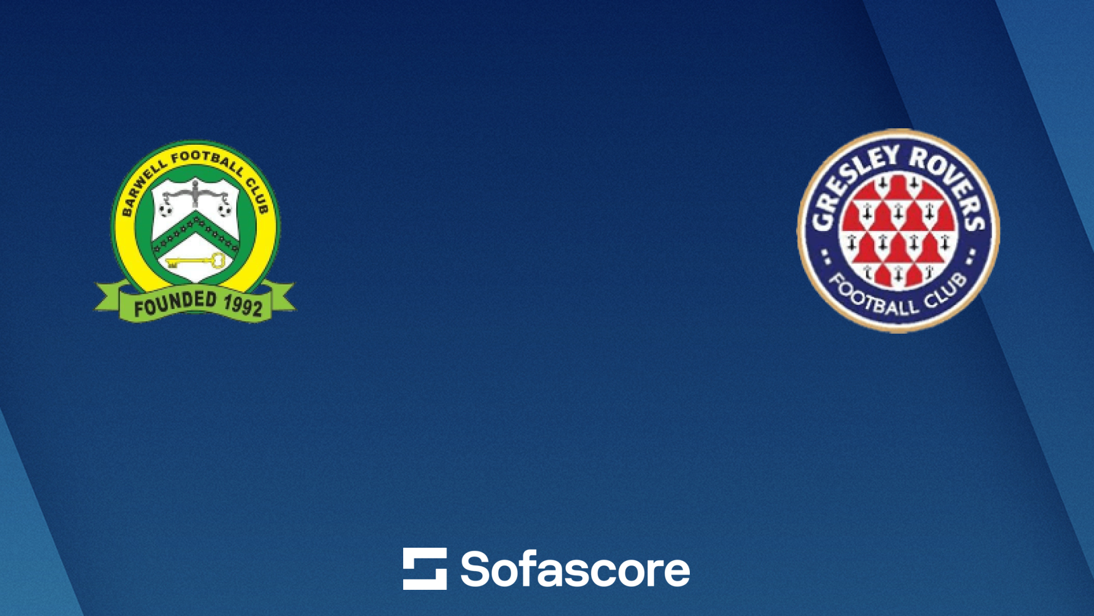 Barwell FC - Gresley Rovers en vivo, resultados H2H | Sofascore