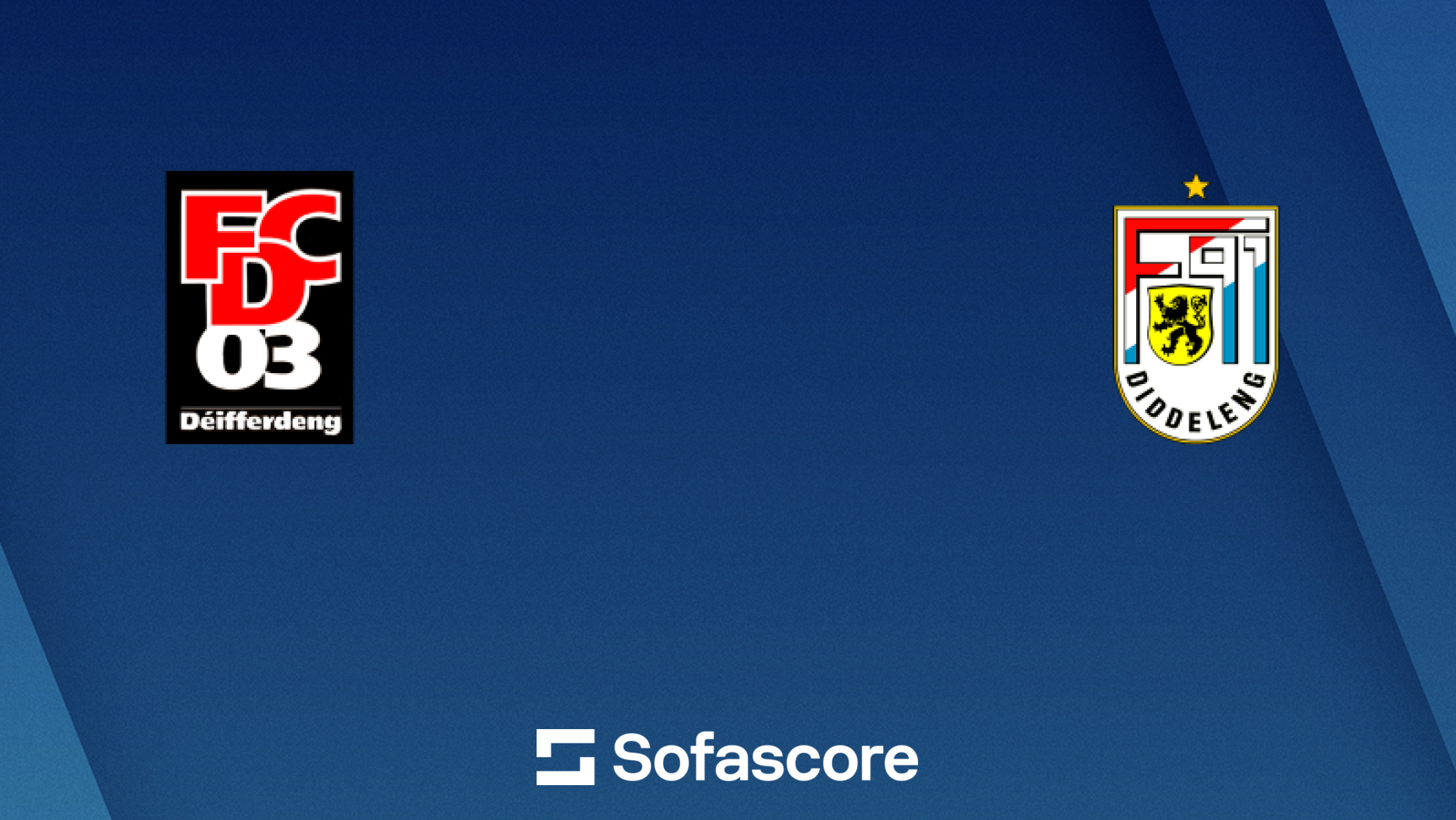 Differdange FC 03 vs F91 Dudelange live score, H2H and lineups | Sofascore