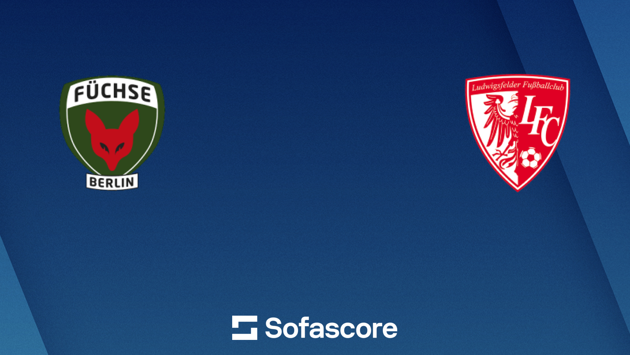 Füchse Berlin Reinickendorf vs Ludwigsfelder FC live score, H2H and ...