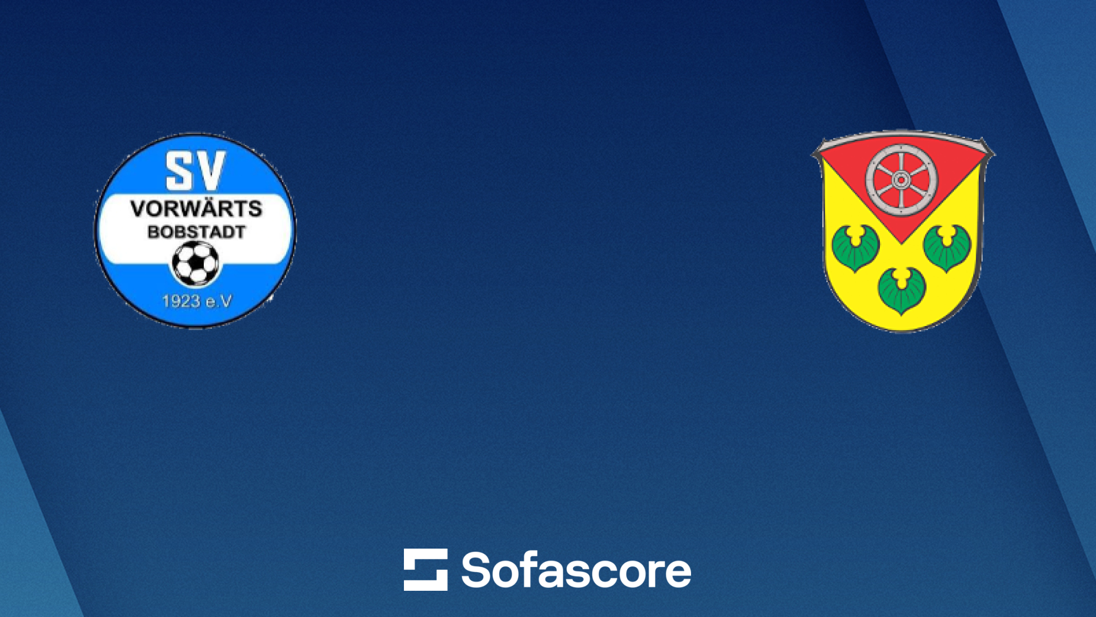 SV Vorwärts Bobstadt vs SG Rodau II/Hähnlein II live score, H2H and lineups | Sofascore