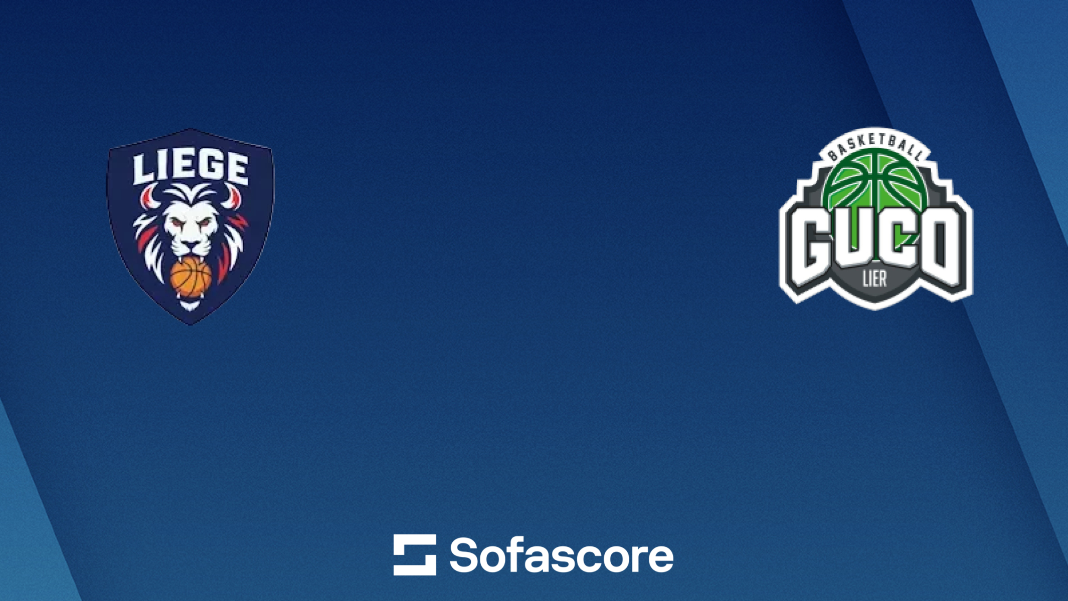 Cb Liege BC Guco Lier live score, video stream and H2H results - Sofascore