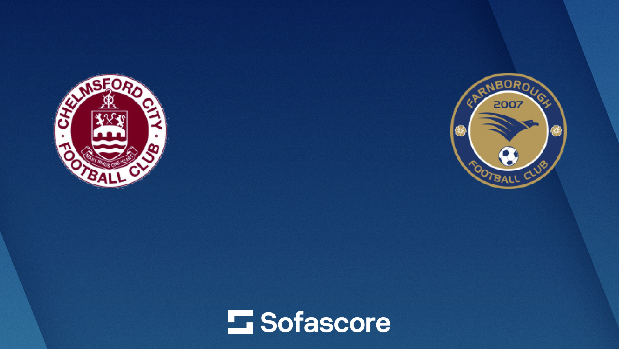 Chelmsford City vs Farnborough live score, H2H and lineups | Sofascore
