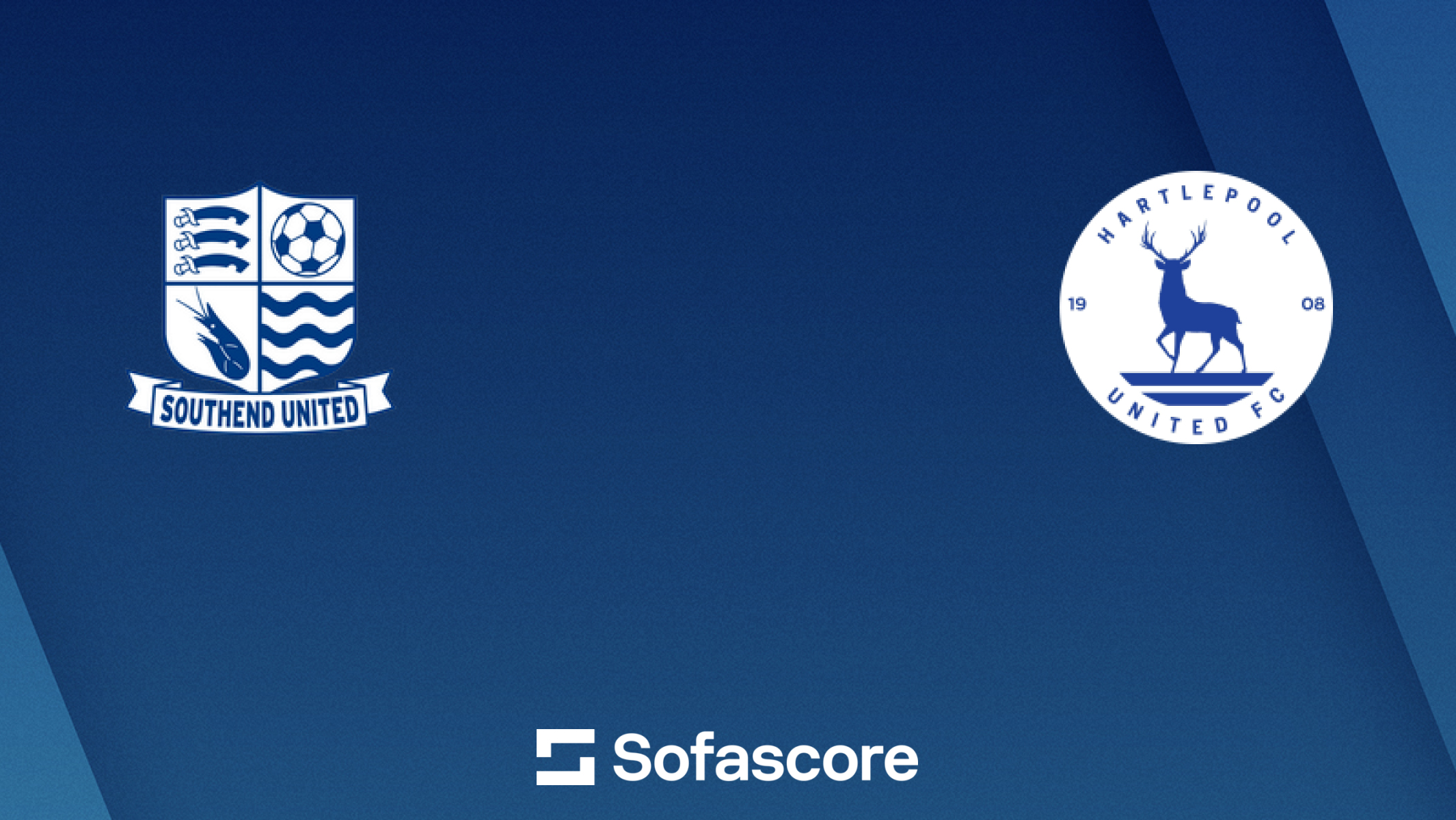 Southend United - Hartlepool United 比分直播和交战记录和首发阵容 | Sofascore
