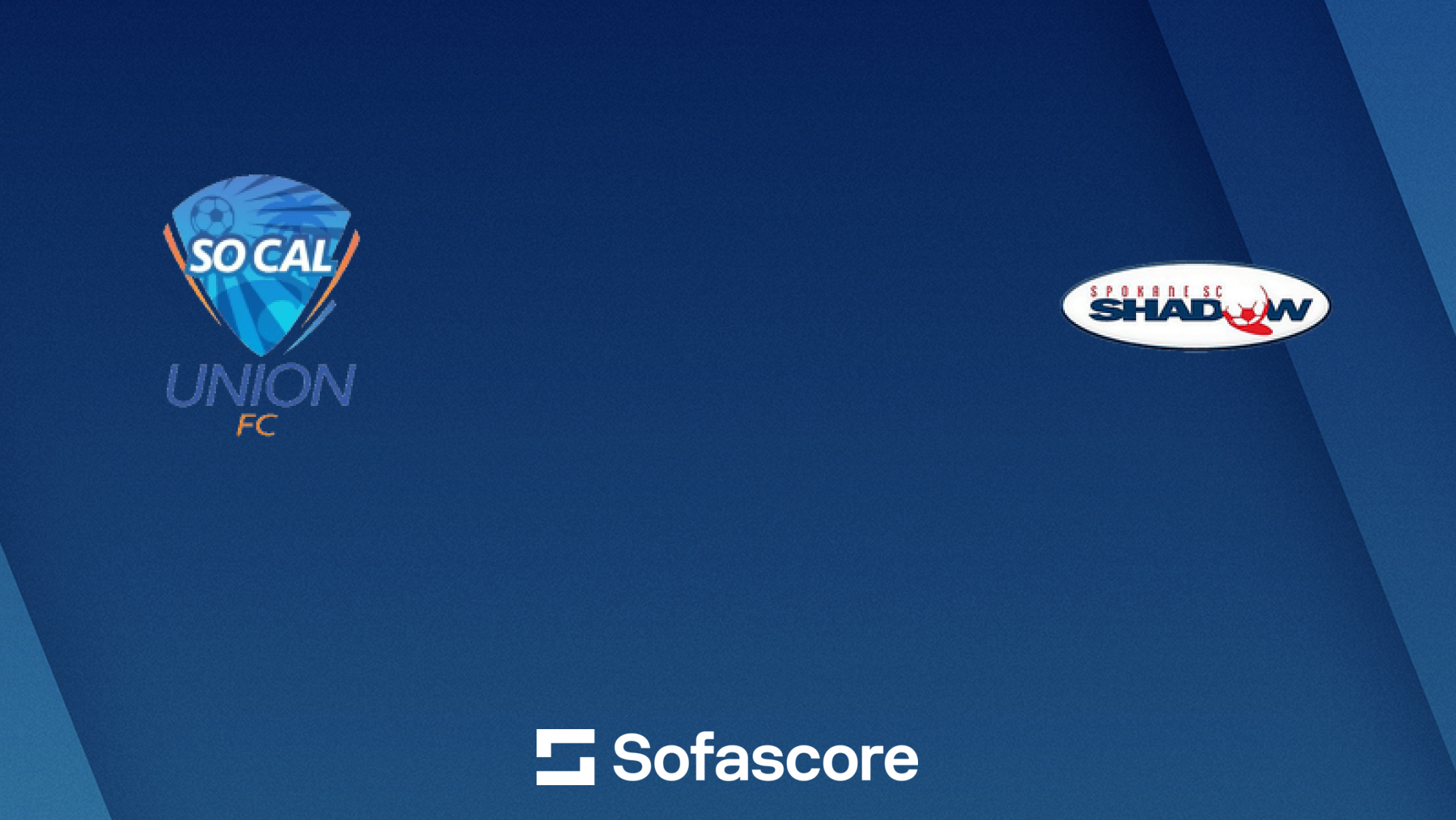 So Cal Union FC vs Spokane Shadow live score, H2H and lineups | Sofascore
