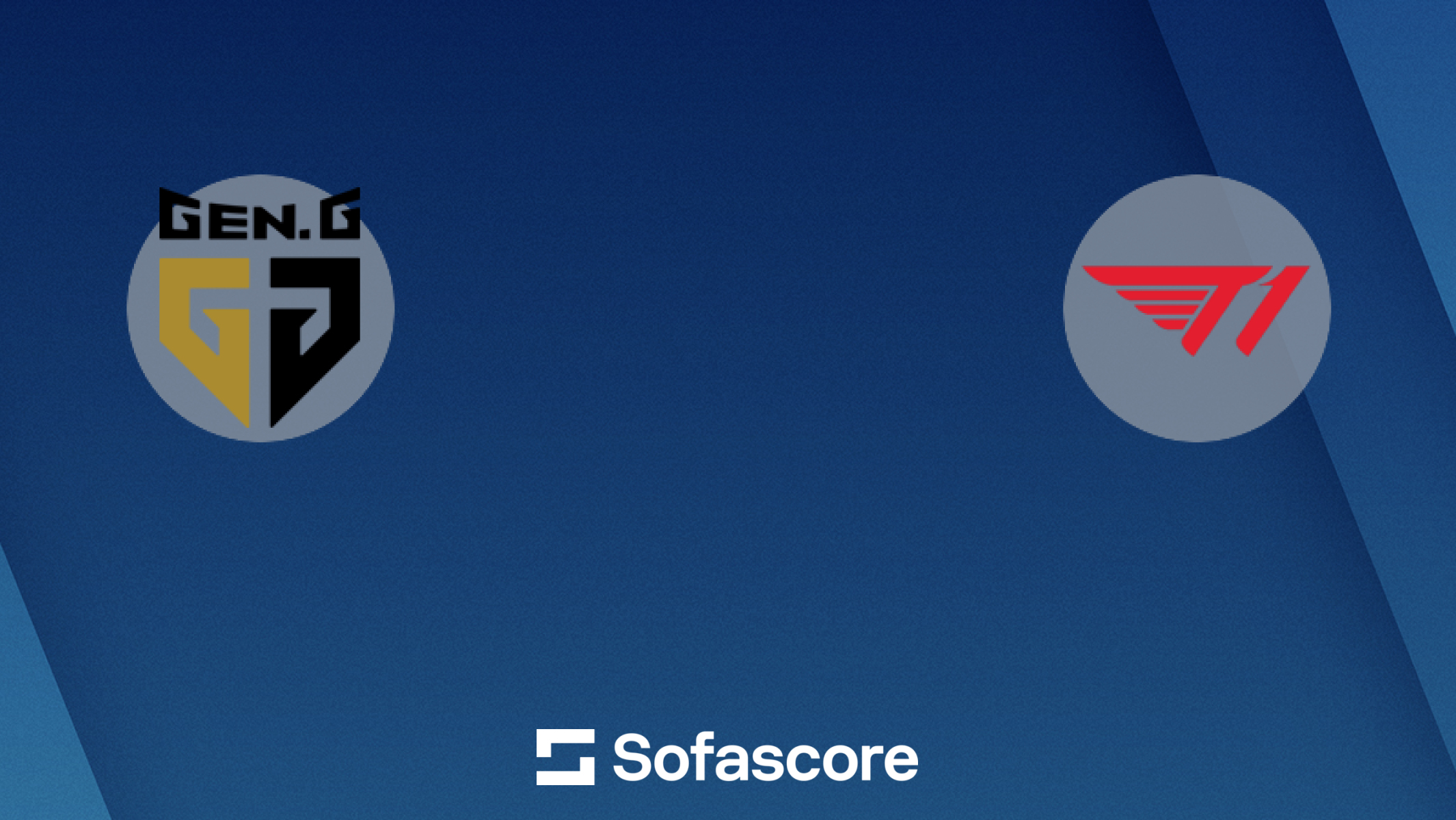 Gen.G, T1, marcador en vivo | Sofascore