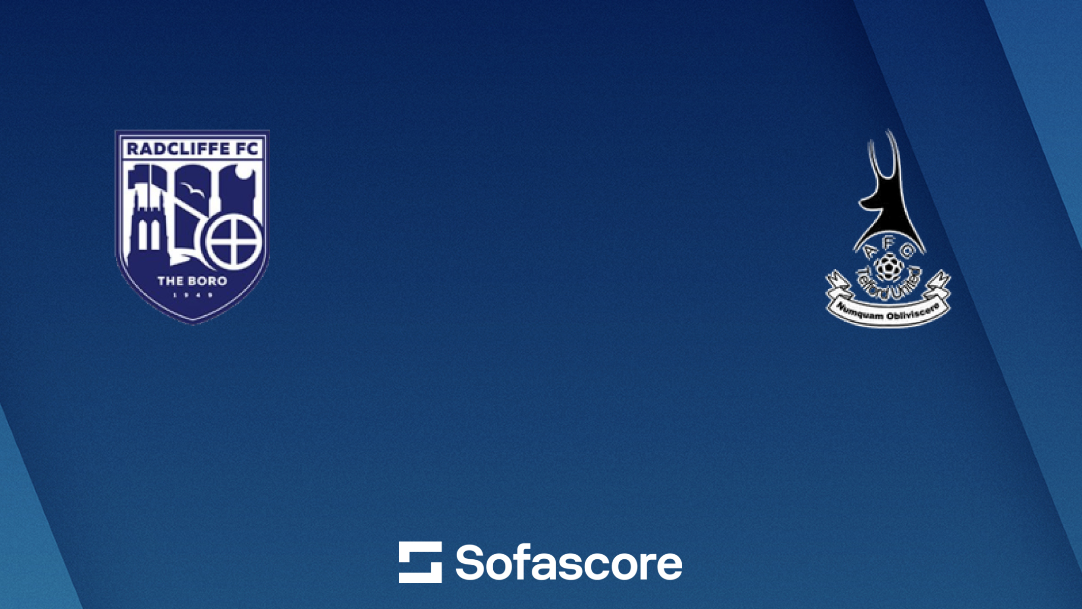Radcliffe FC - Telford United en vivo, resultados H2H | Sofascore