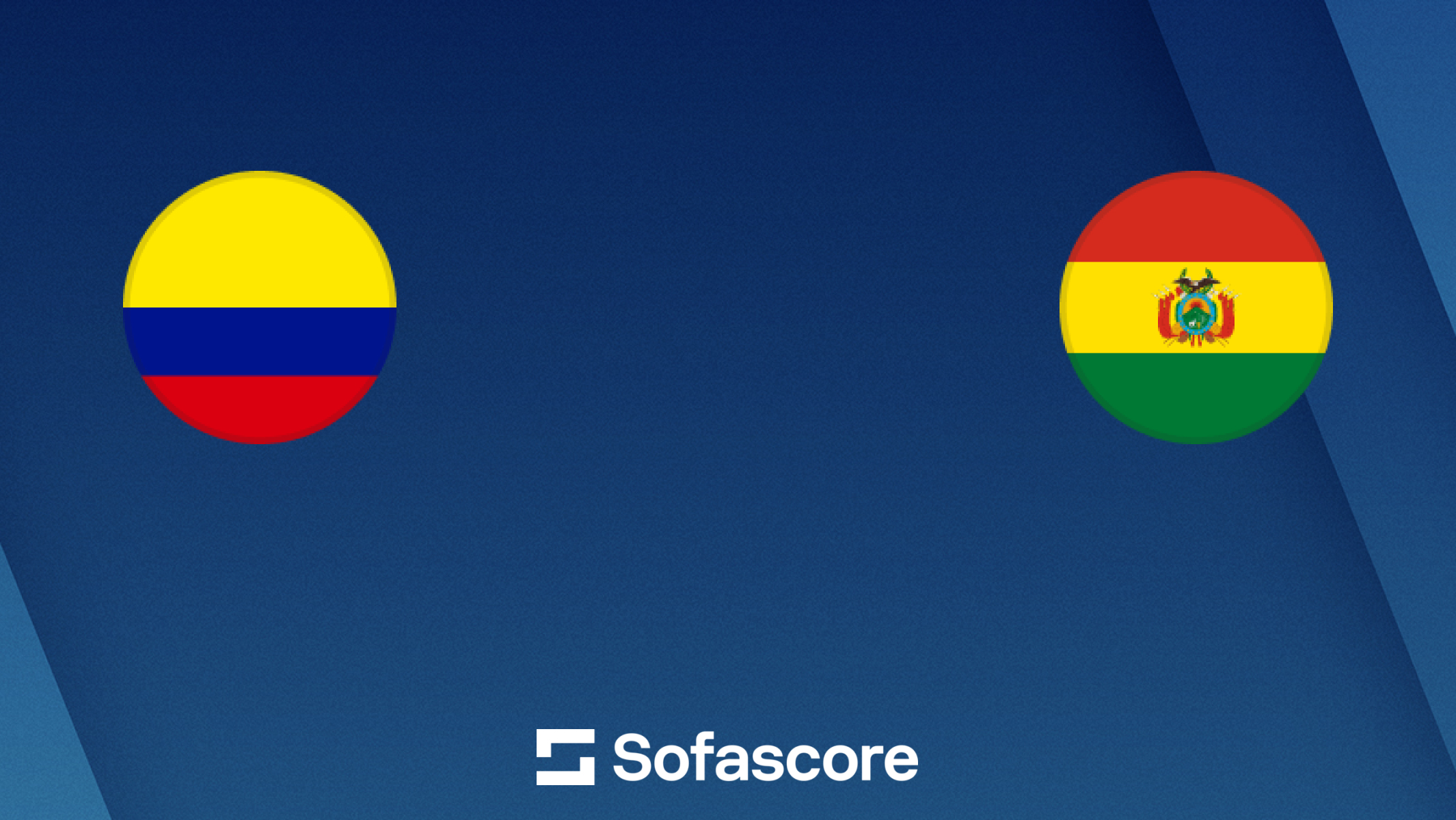 Colombia vs Bolivia live score, H2H and lineups | Sofascore