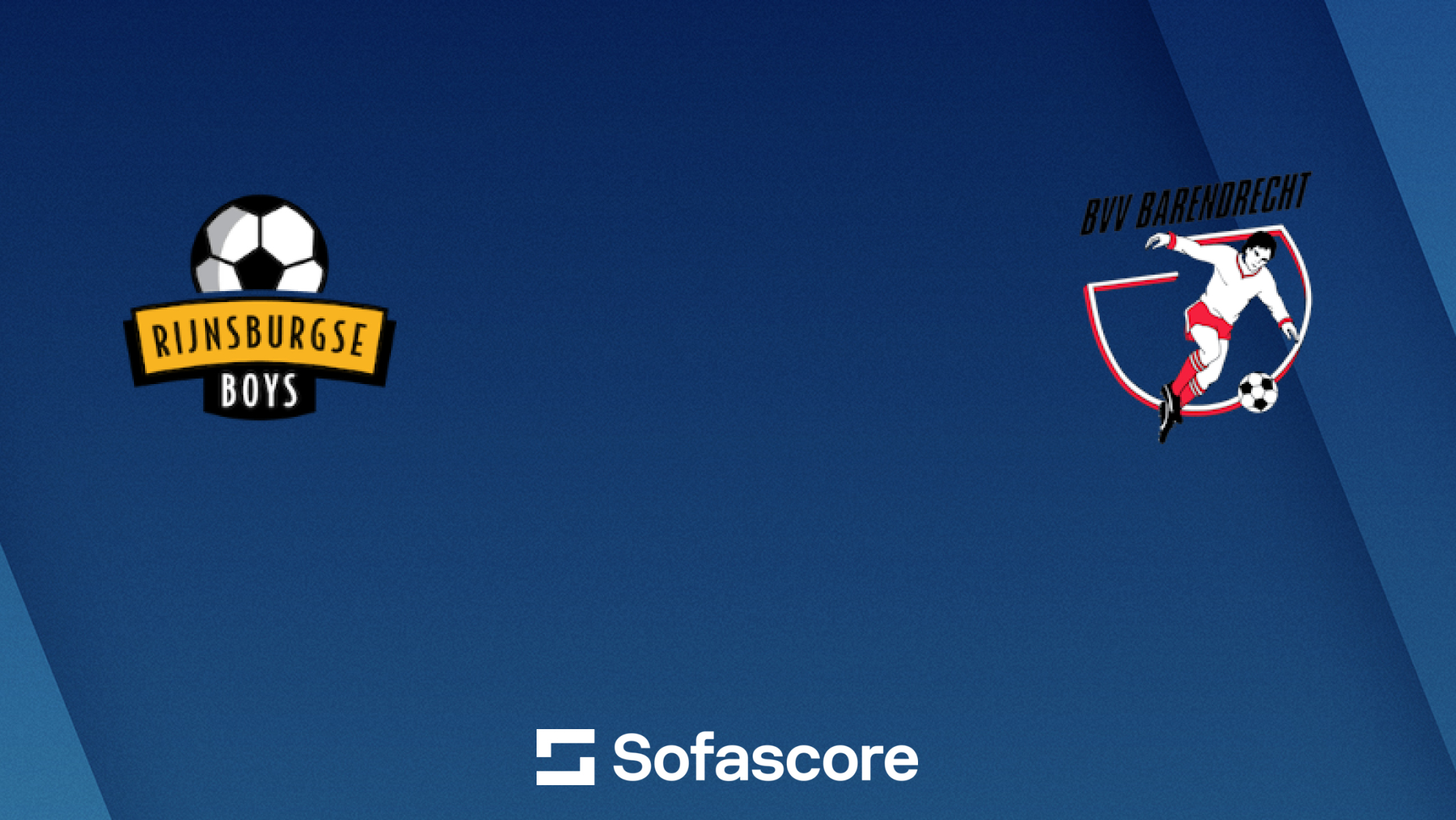 Rijnsburgse Boys vs BVV Barendrecht live score, H2H and lineups | Sofascore
