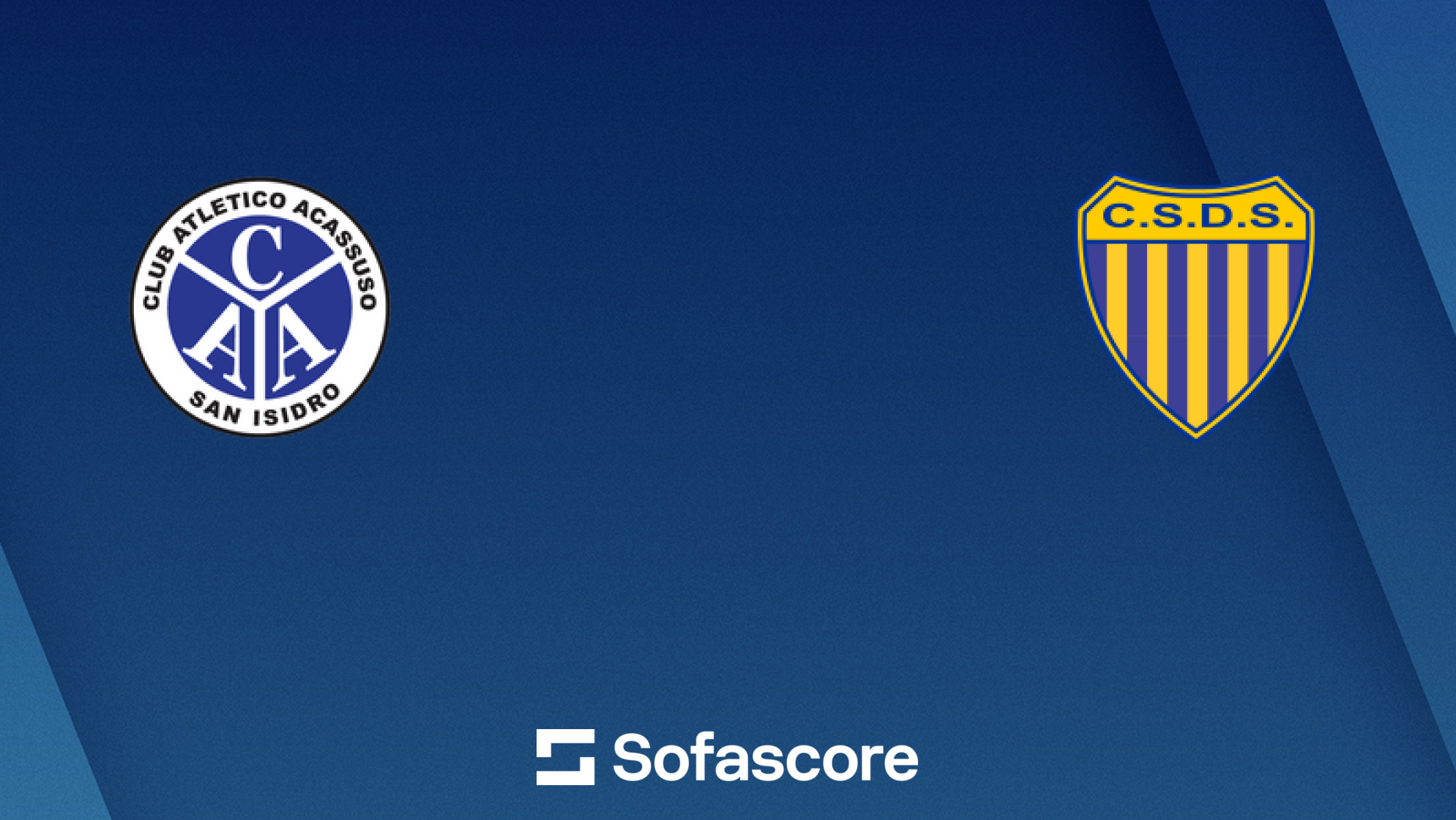 Acassuso vs CS Dock Sud live score, H2H and lineups | Sofascore