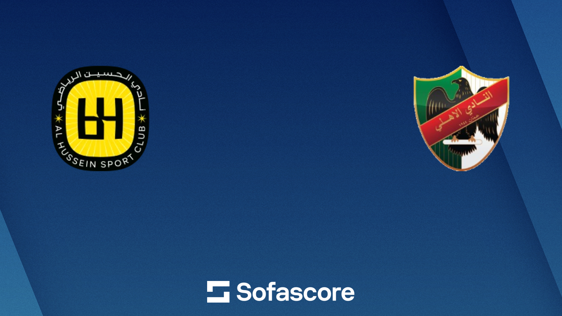 Al Hussein Irbid vs Al Ahli Jordan live score, H2H and lineups | Sofascore