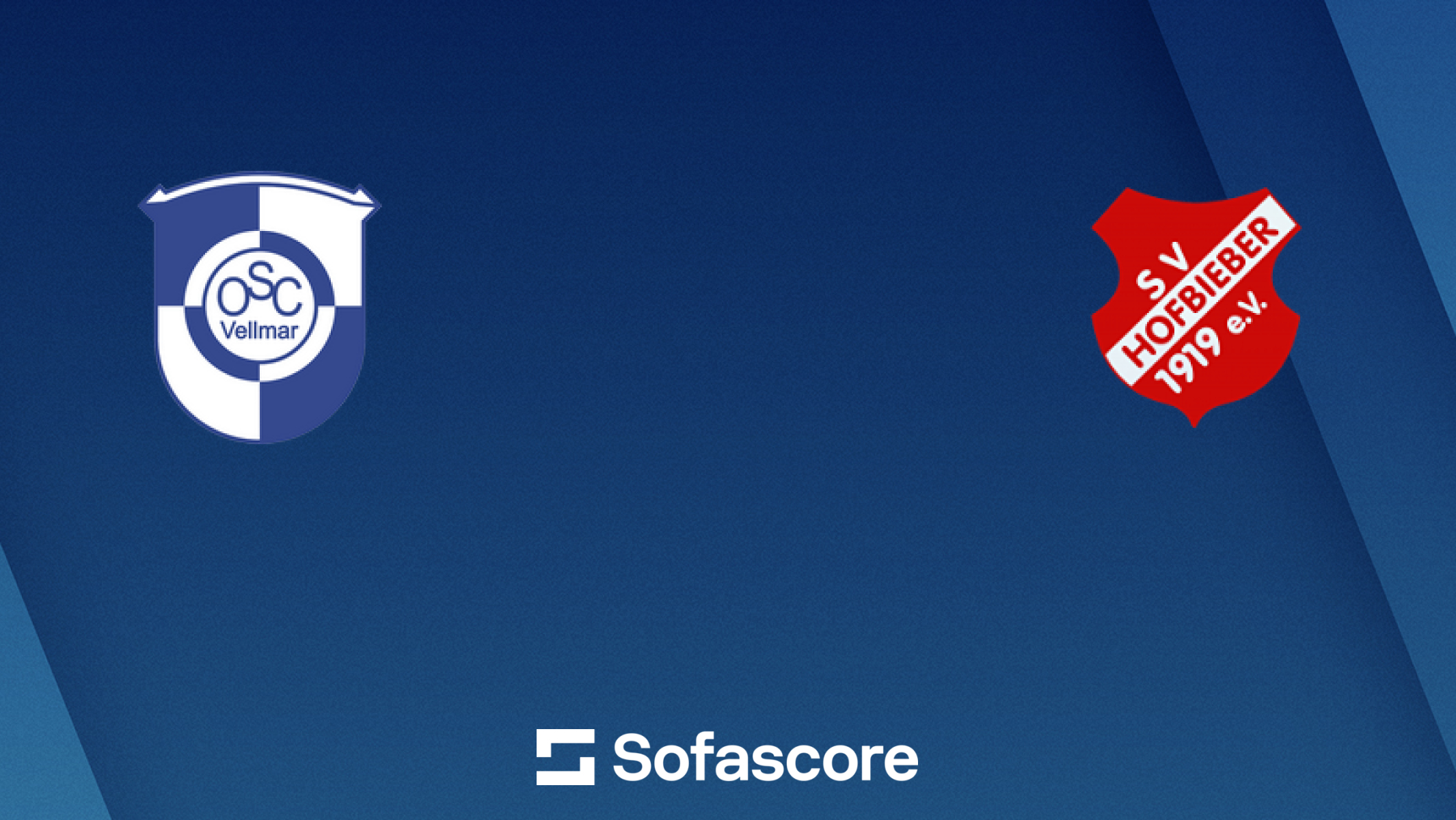 OSC Vellmar vs SV 1919 Hofbieber live score, H2H and lineups | Sofascore