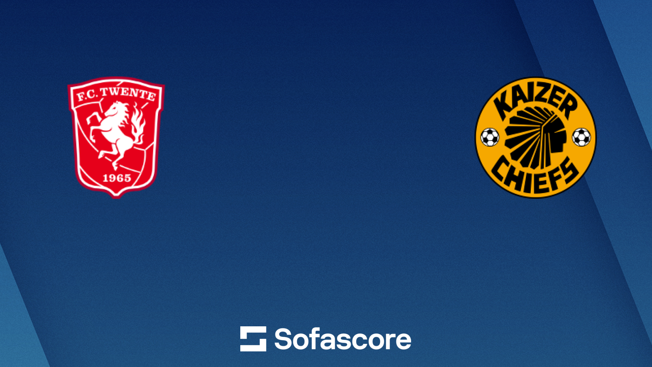 FC Twente vs Kaizer Chiefs live score, H2H and lineups | Sofascore
