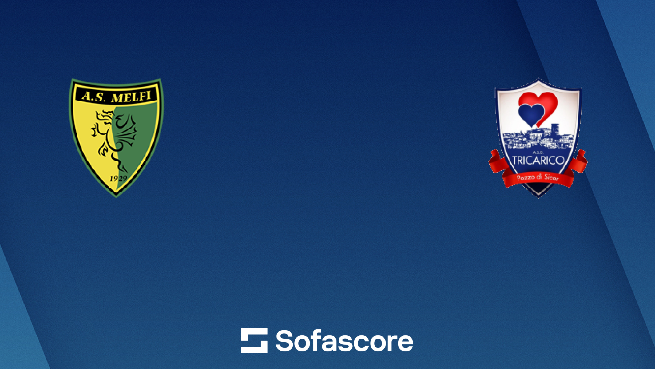 AS Melfi vs ASD Tricarico Pozzo di Sicar live score, H2H and lineups ...
