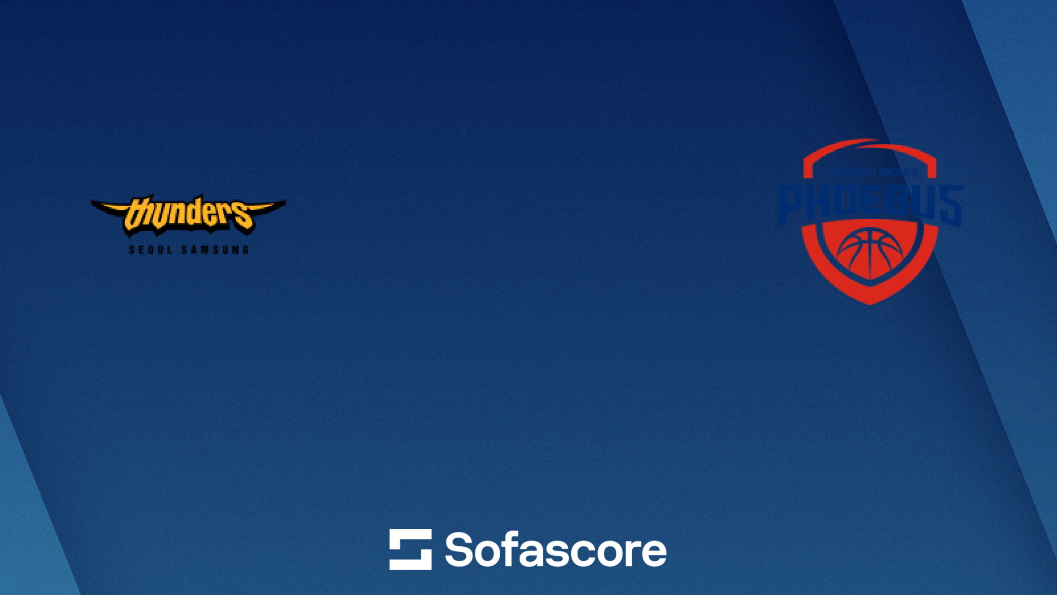 Thunders vs Phoebus scores & predictions | Sofascore